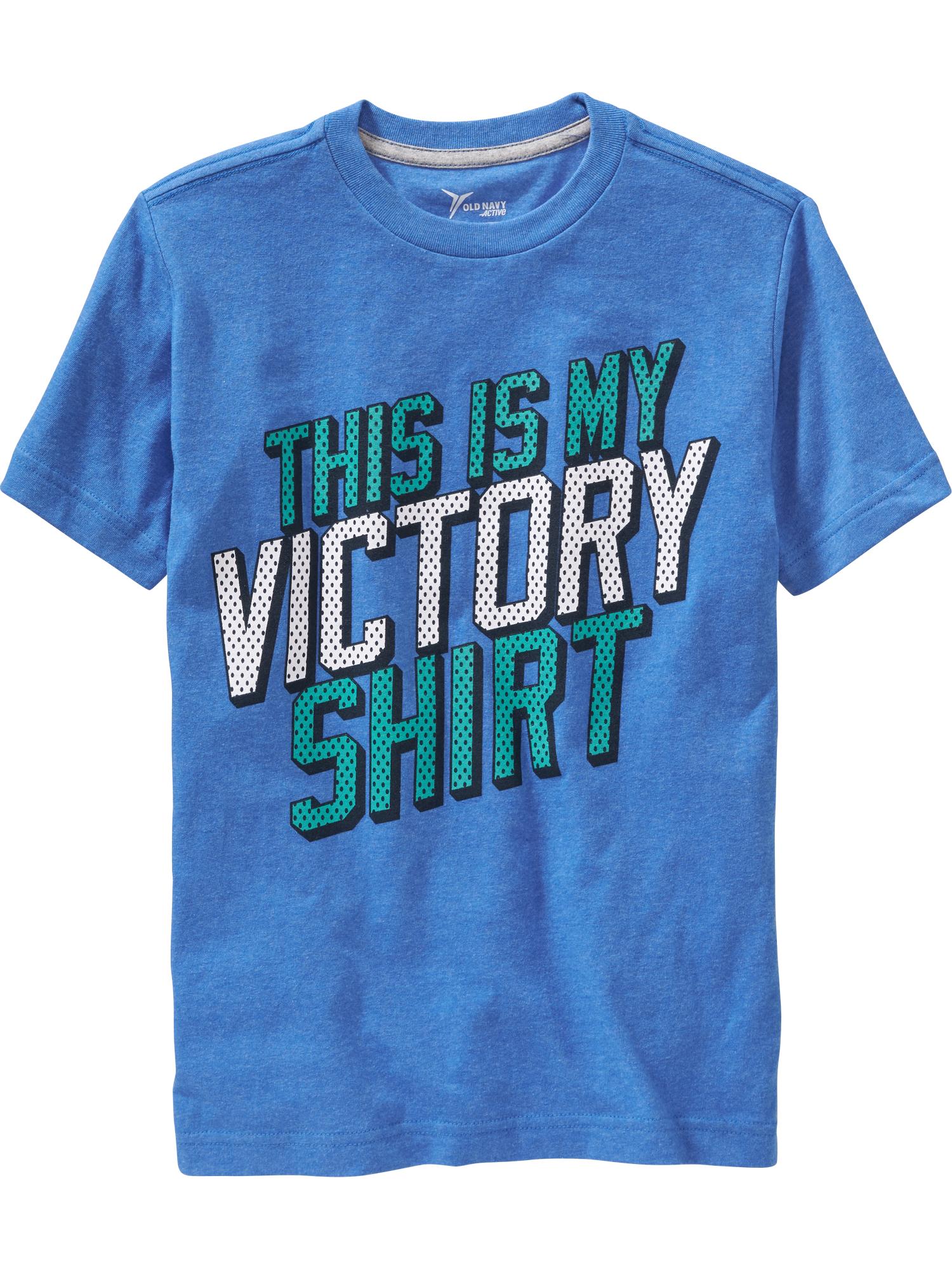 Boys Go-Drytext-Graphic Tees | Old Navy
