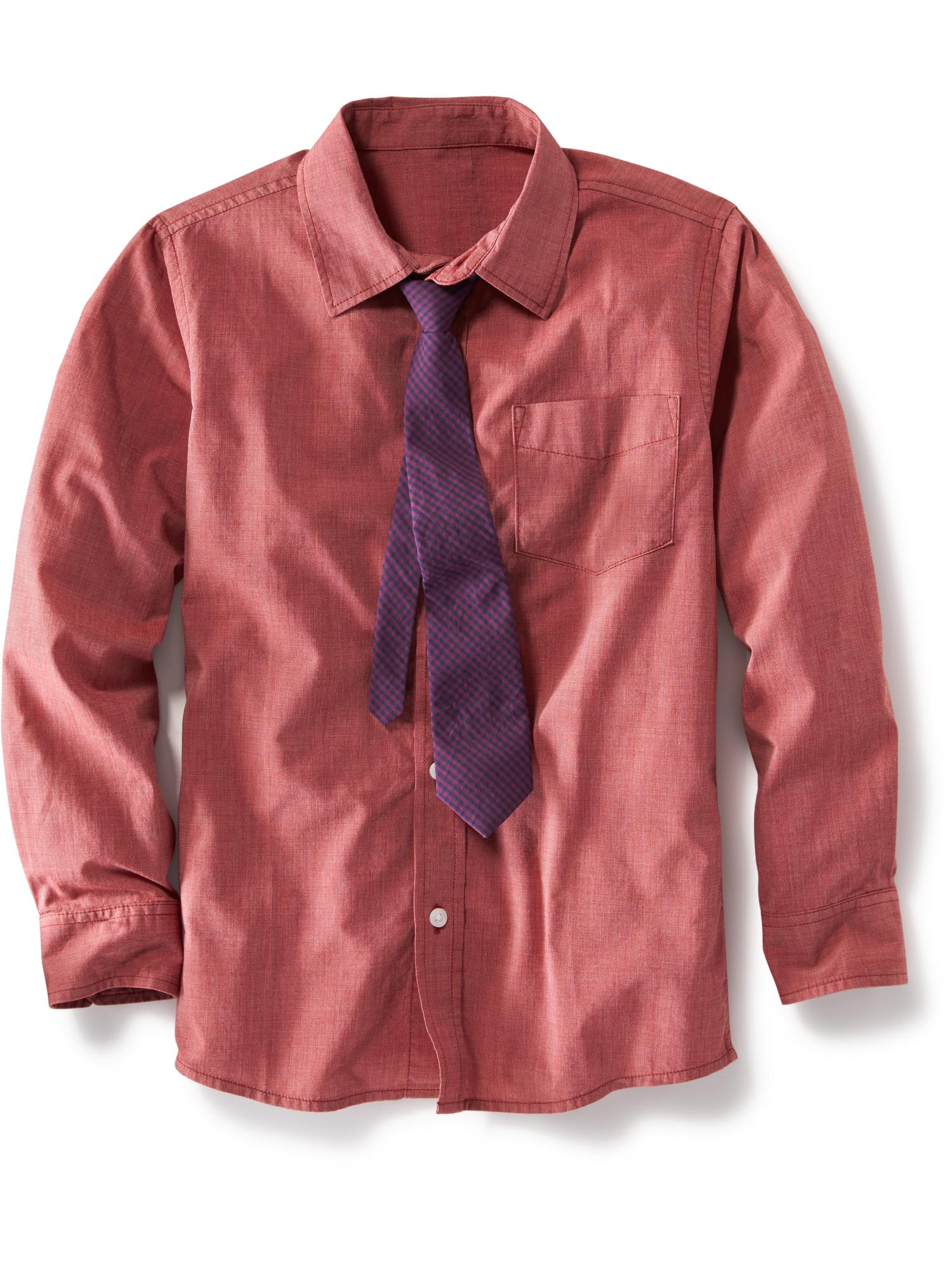Boys Shirt and Tie Set | Old Navy