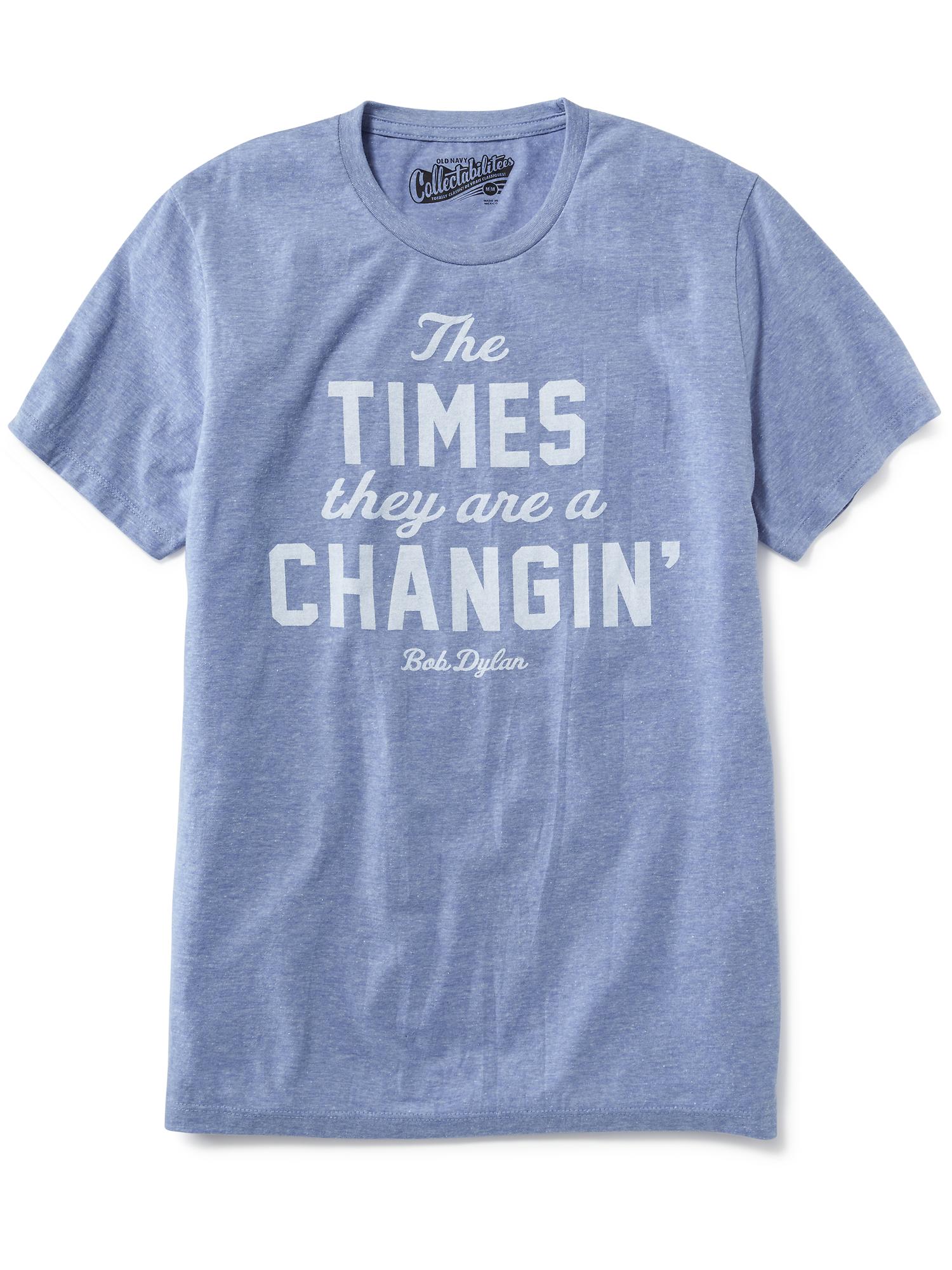 Bob Dylan ™ Lyrics Tee for Men | Old Navy