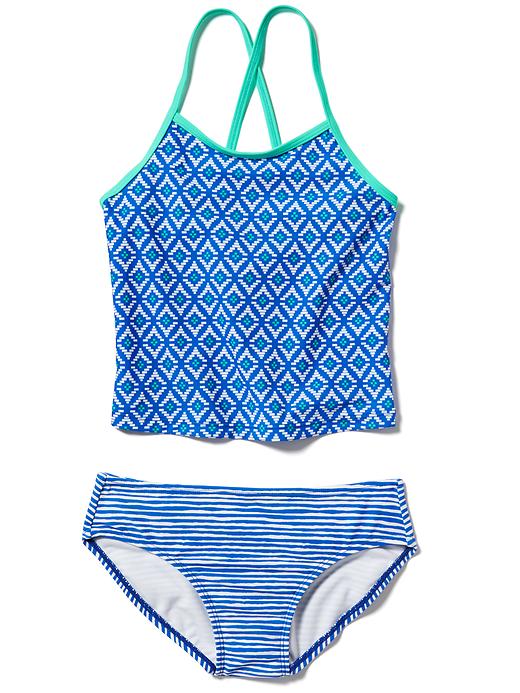 Printed Tankini Set for Girls | Old Navy