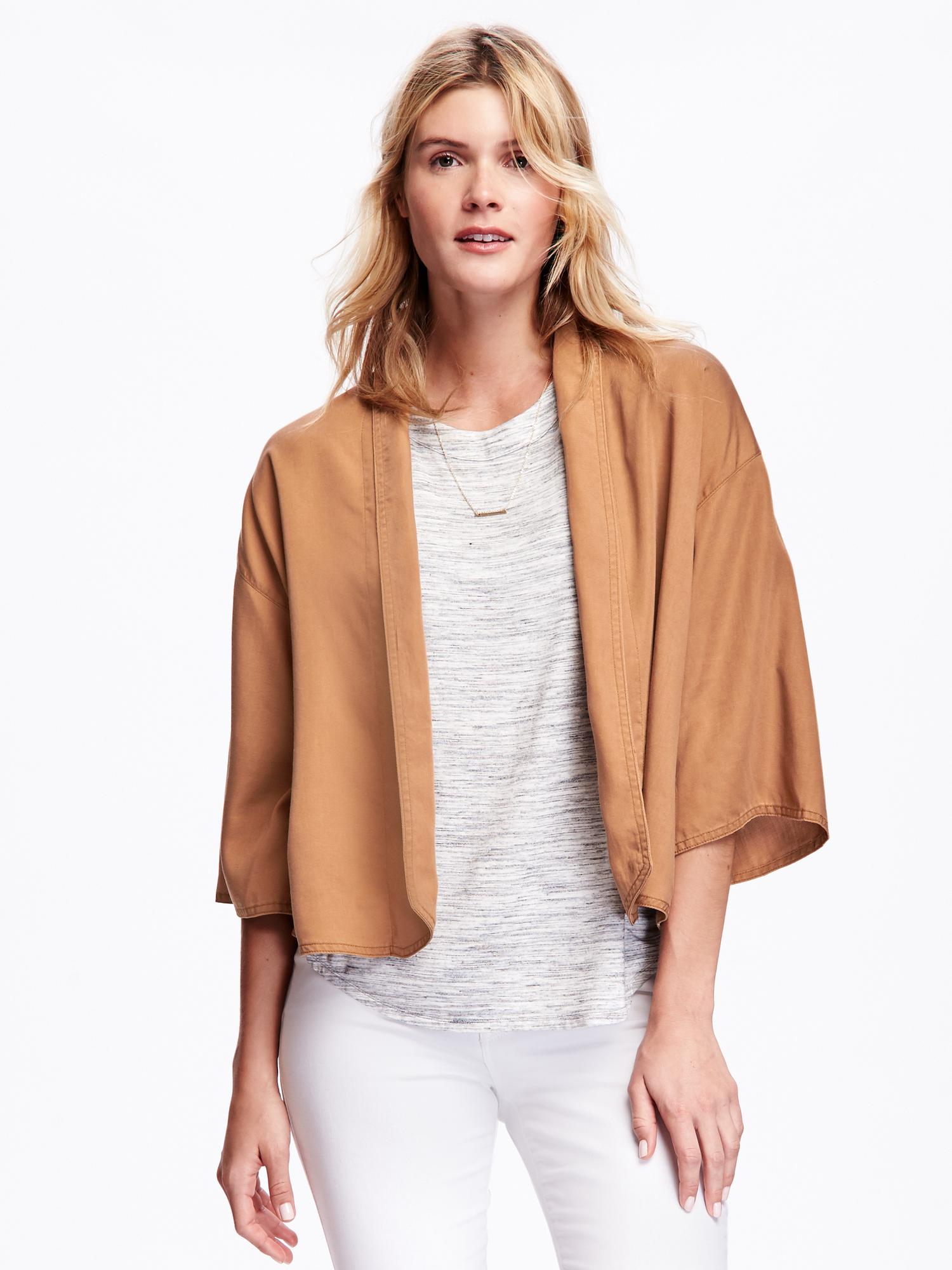 Soft Open-Front Jacket for Women | Old Navy