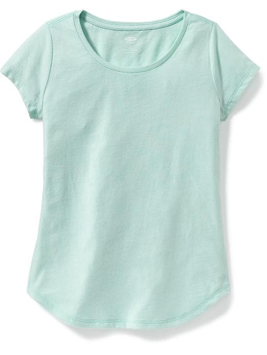 Fitted Basic Tee for Girls | Old Navy
