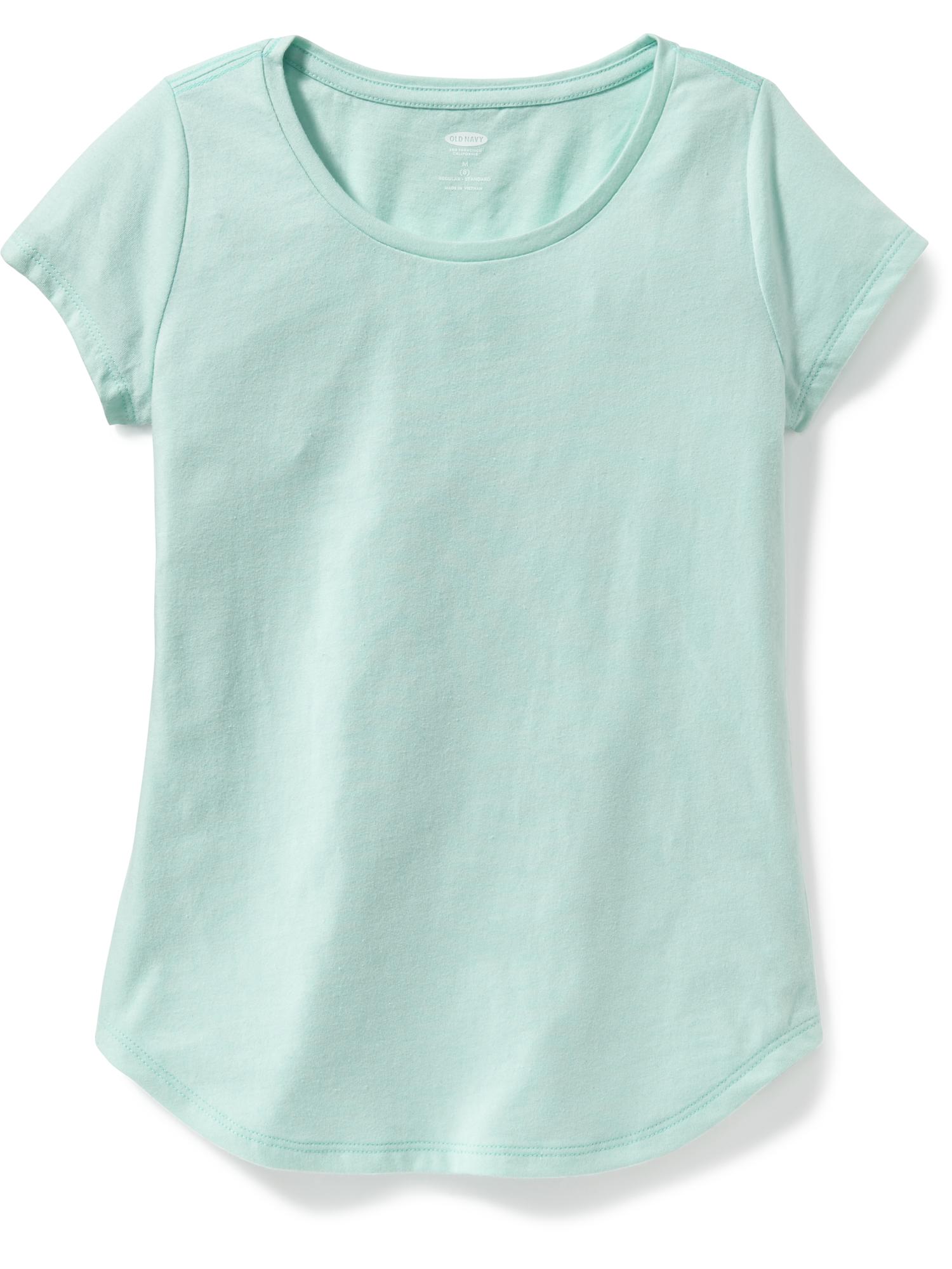 Fitted Basic Tee for Girls | Old Navy