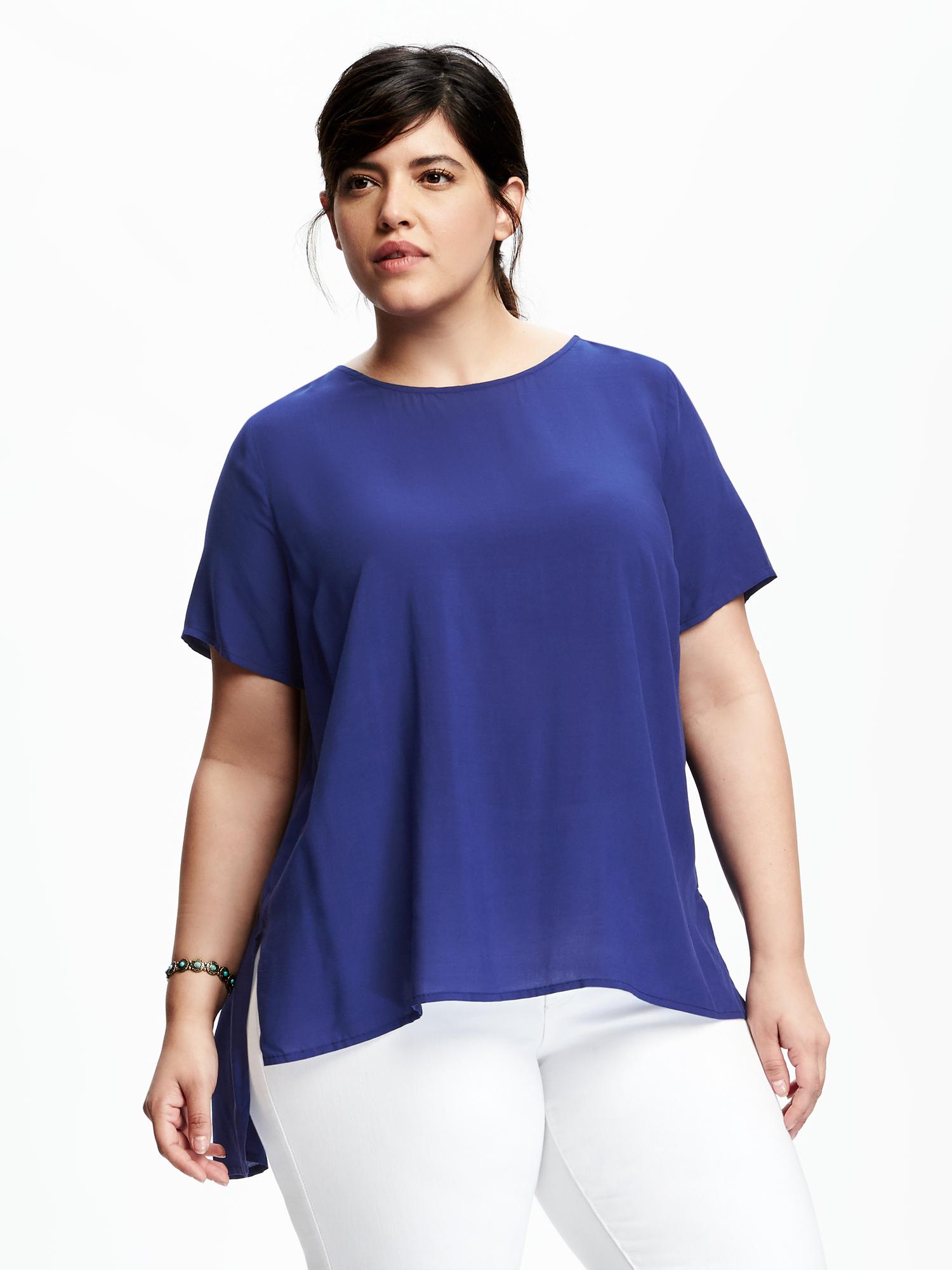 Open-Back Plus-Size Tee | Old Navy