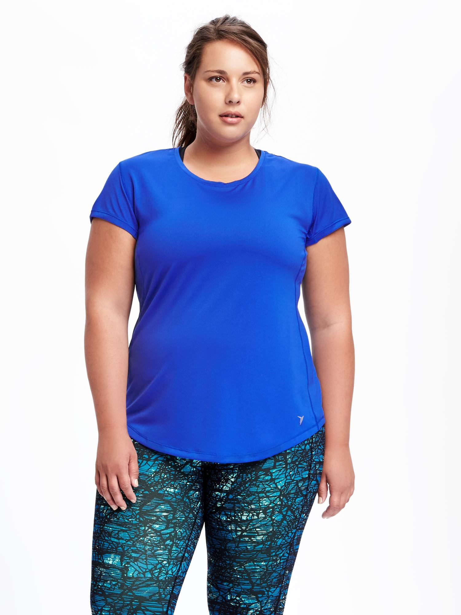 Go-Dry Cool Plus-Size Running Tee | Old Navy