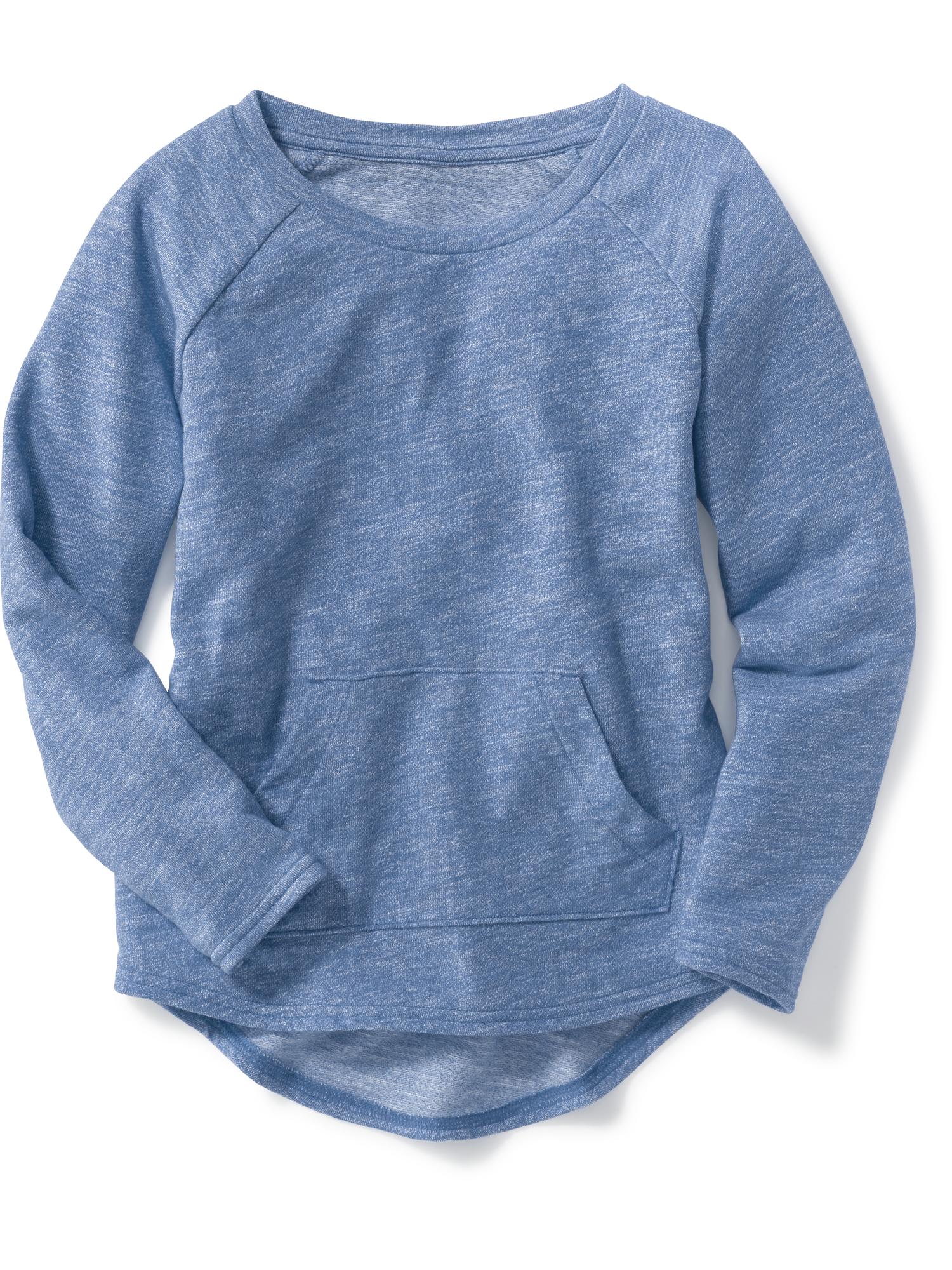 Relaxed French-Terry Pullover for Girls | Old Navy