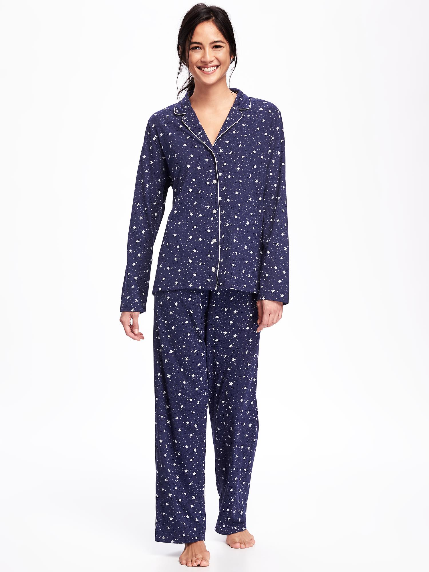 Relaxed Printed Sleep Set for Women | Old Navy