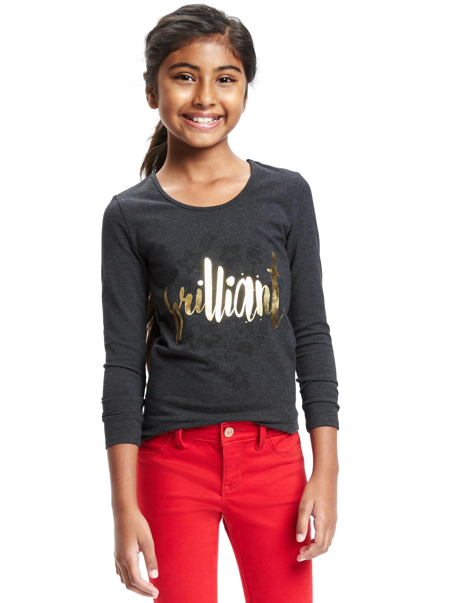 Fitted Graphic Tee for Girls | Old Navy