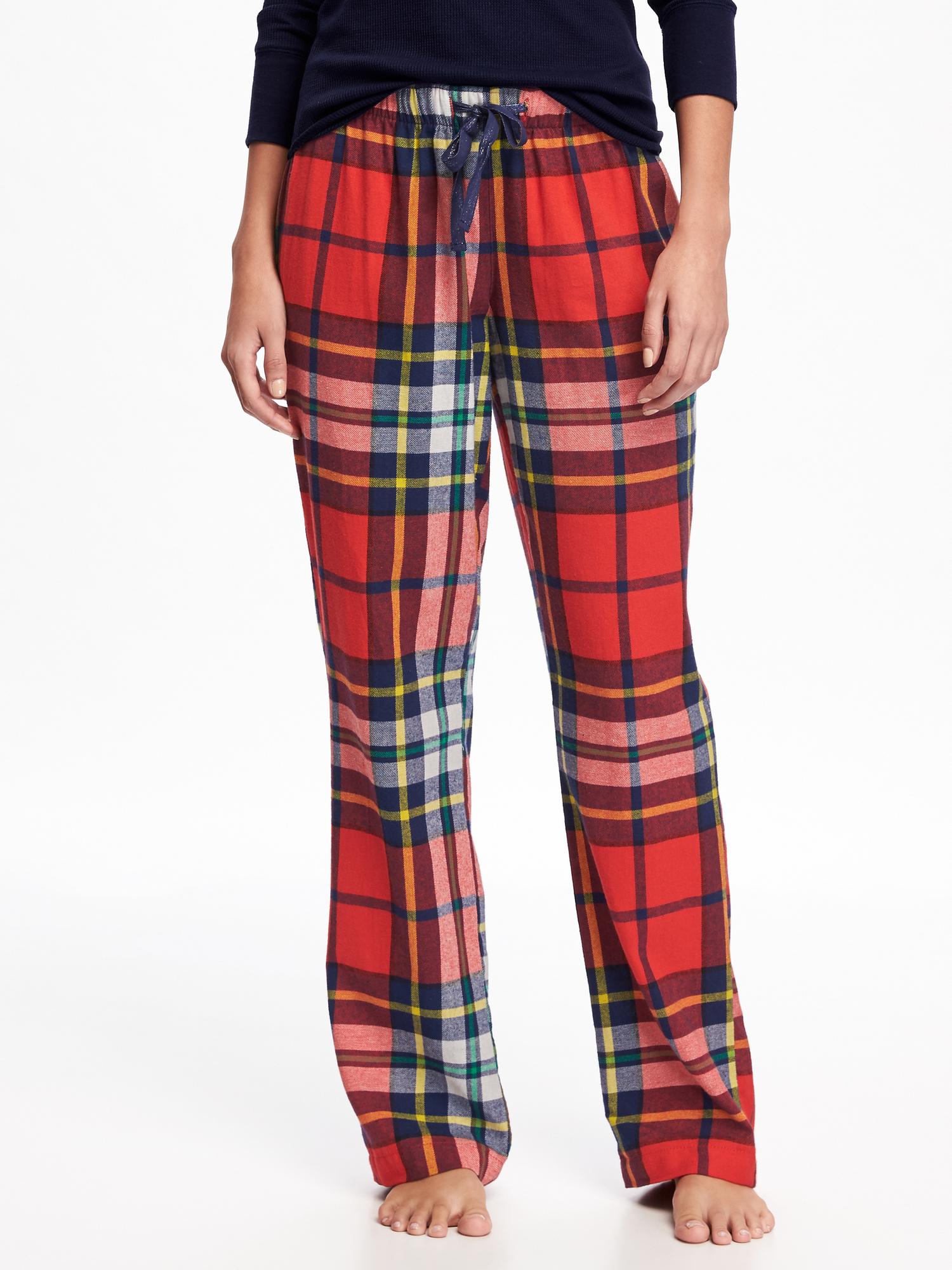 Flannel Drawstring Sleep Pants for Women | Old Navy