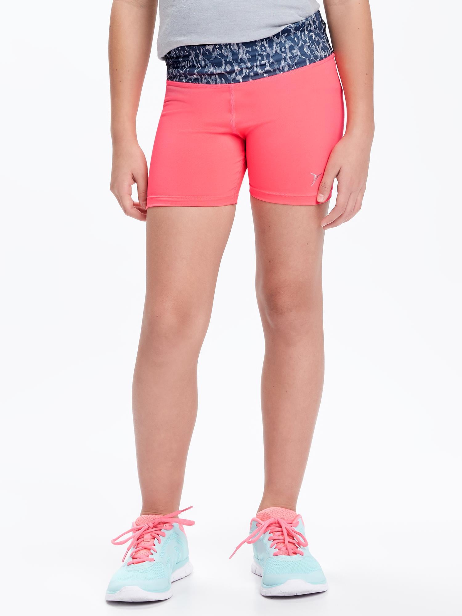 Go-Dry Cool Fitted Performance Shorts for Girls | Old Navy
