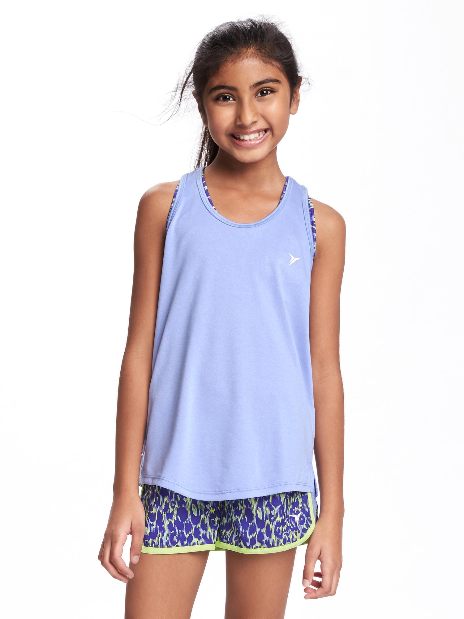 Performance Racerback Tank for Girls | Old Navy
