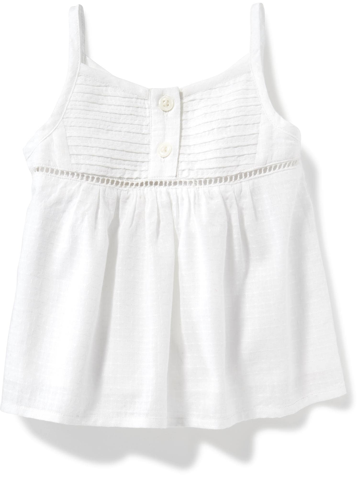 Pintuck Henley Tank for Baby | Old Navy