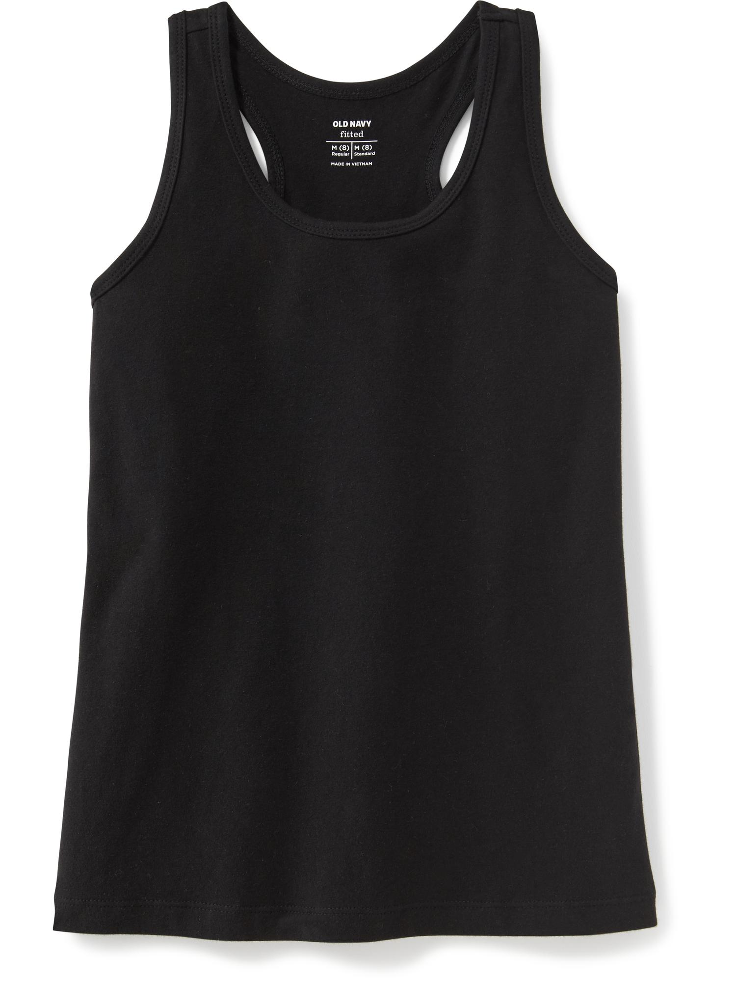 Fitted Racerback Tank for Girls | Old Navy