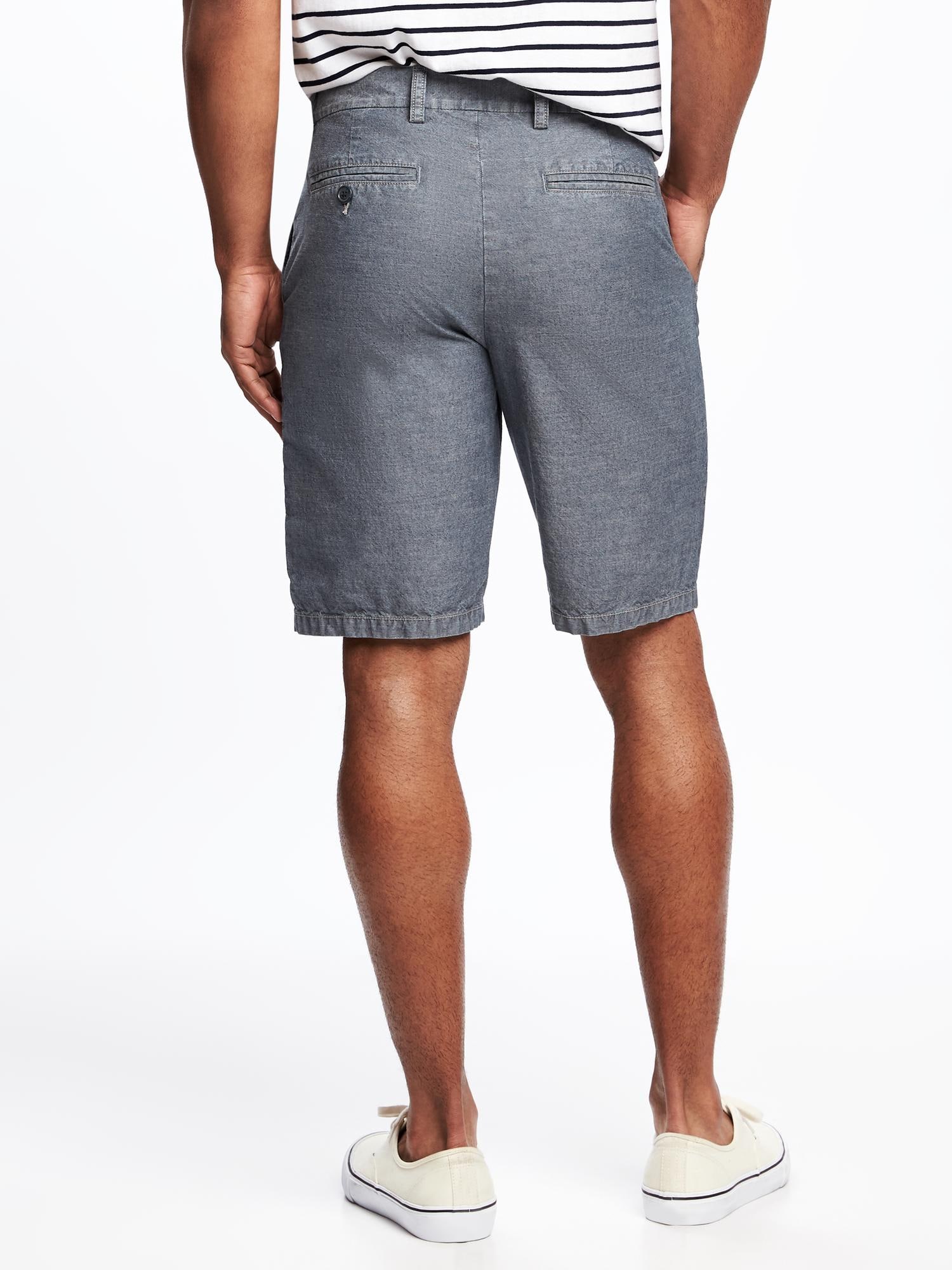 Slim Ultimate Chambray Shorts for Men (10") | Old Navy