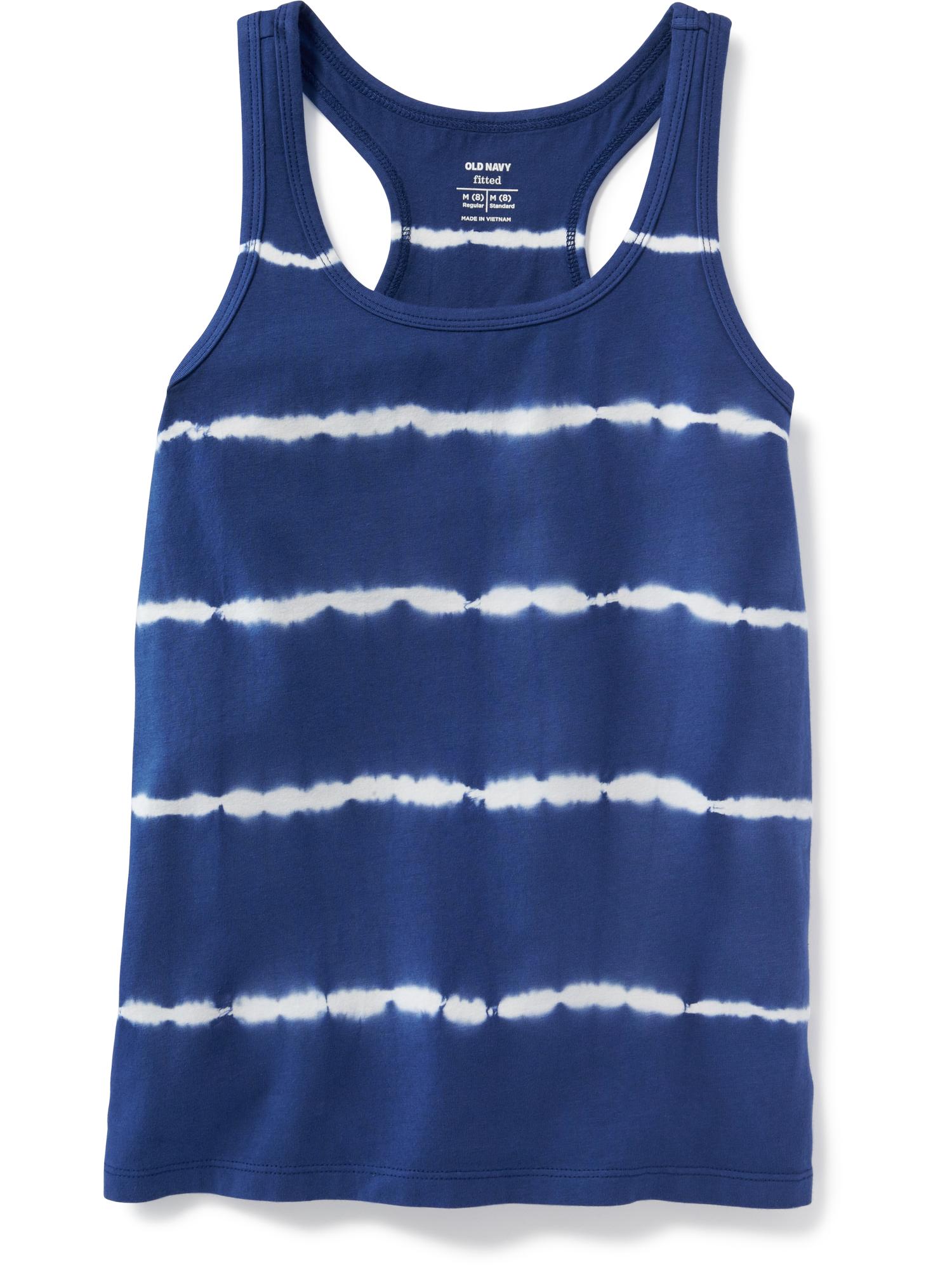 Fitted Racerback Tank for Girls | Old Navy