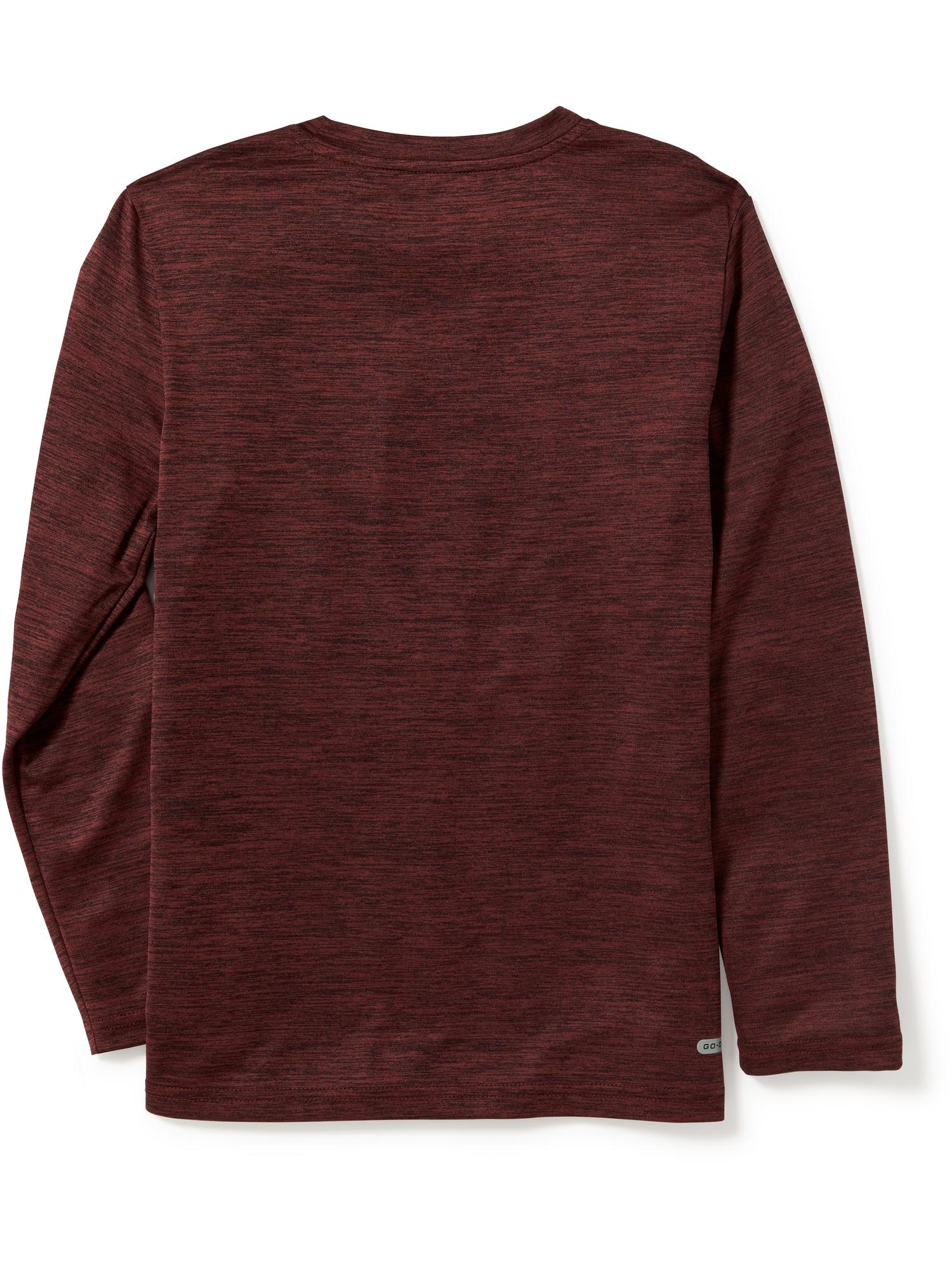 Relaxed Go-Dry Crew-Neck Tee For Boys | Old Navy