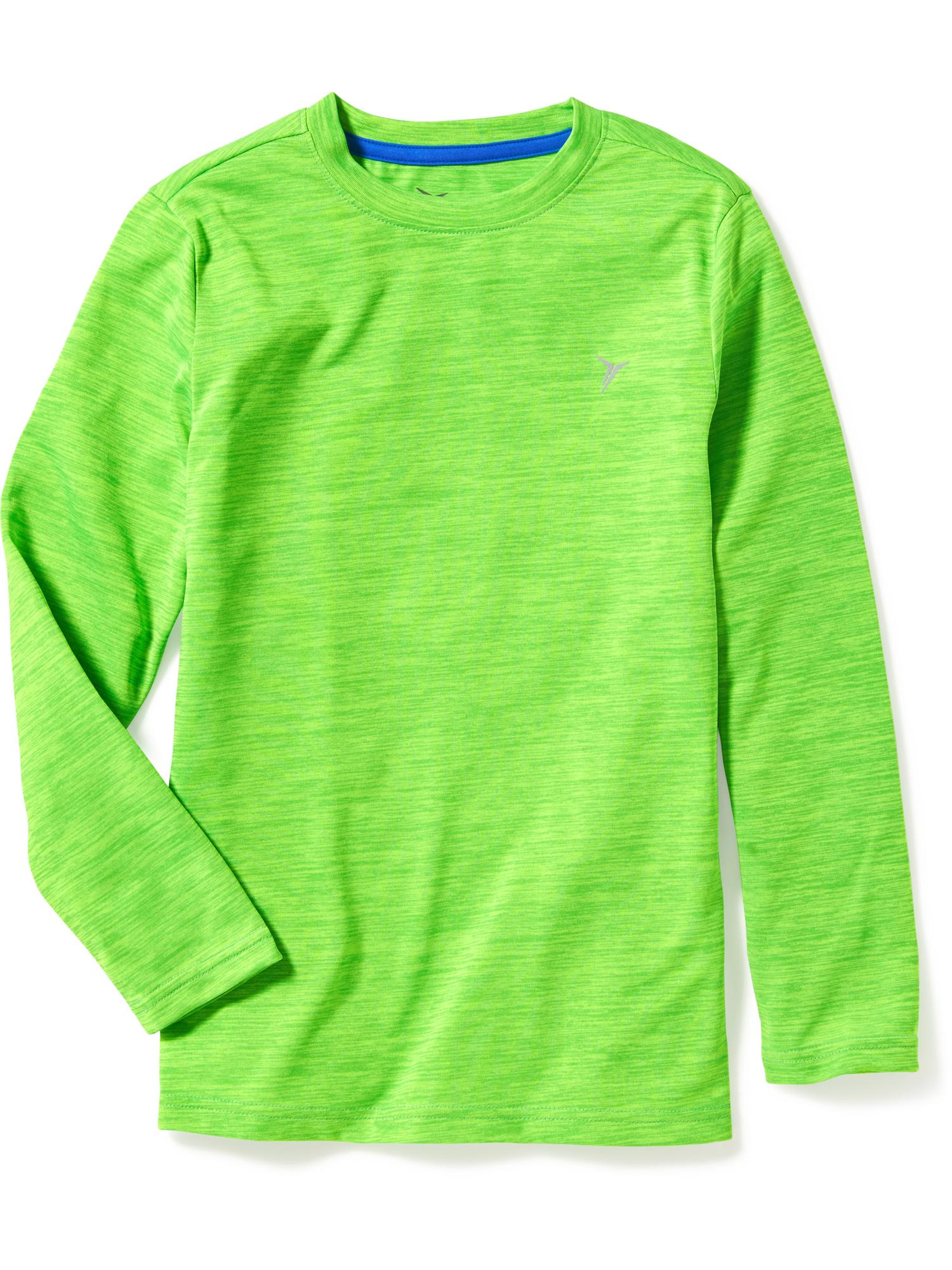 Relaxed Go-Dry Crew-Neck Tee For Boys | Old Navy
