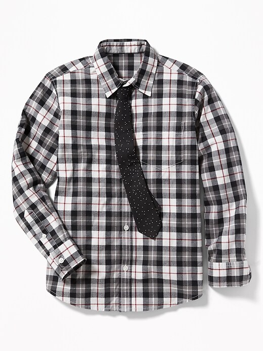 Shirt & Tie Set For Boys | Old Navy