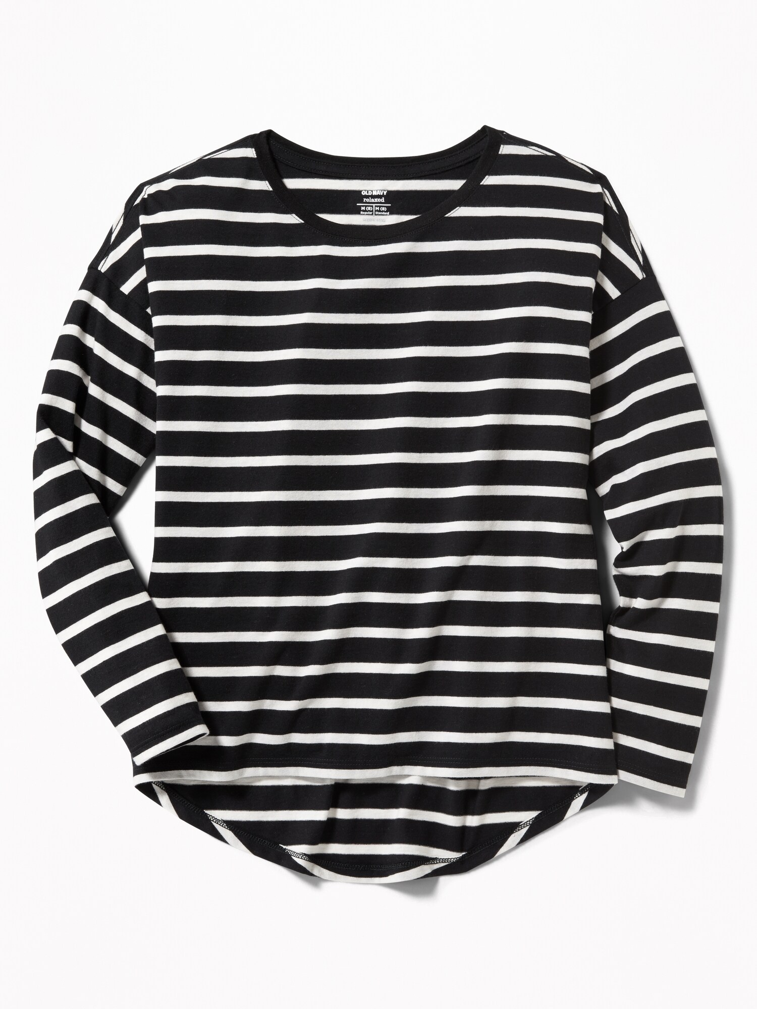 Relaxed Hi-Lo Scoop-Neck Tee for Girls | Old Navy