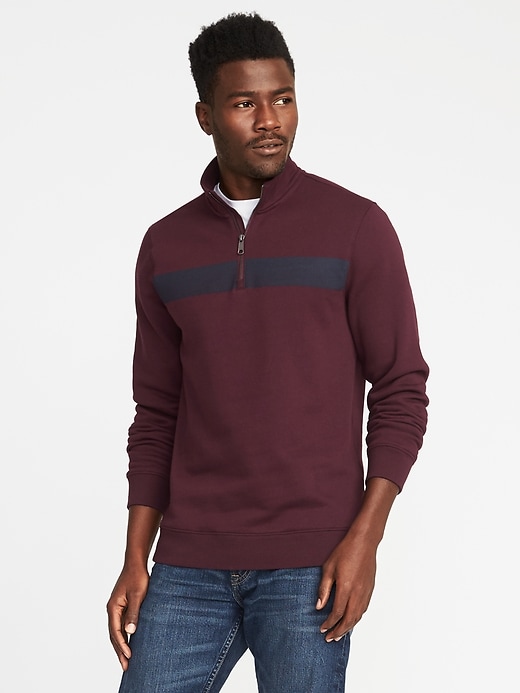 Fleece 1/4-Zip Pullover for Men | Old Navy