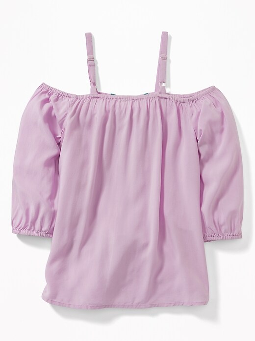Embroidered Off-the-Shoulder Blouse for Girls | Old Navy