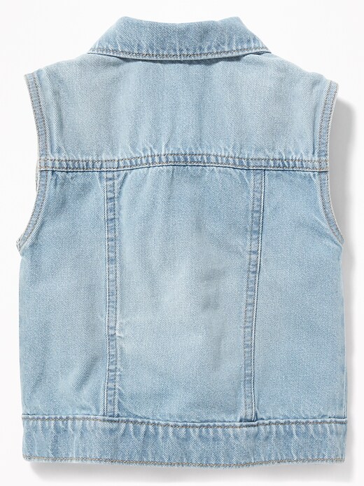 Light-Wash Denim Vest for Girls | Old Navy