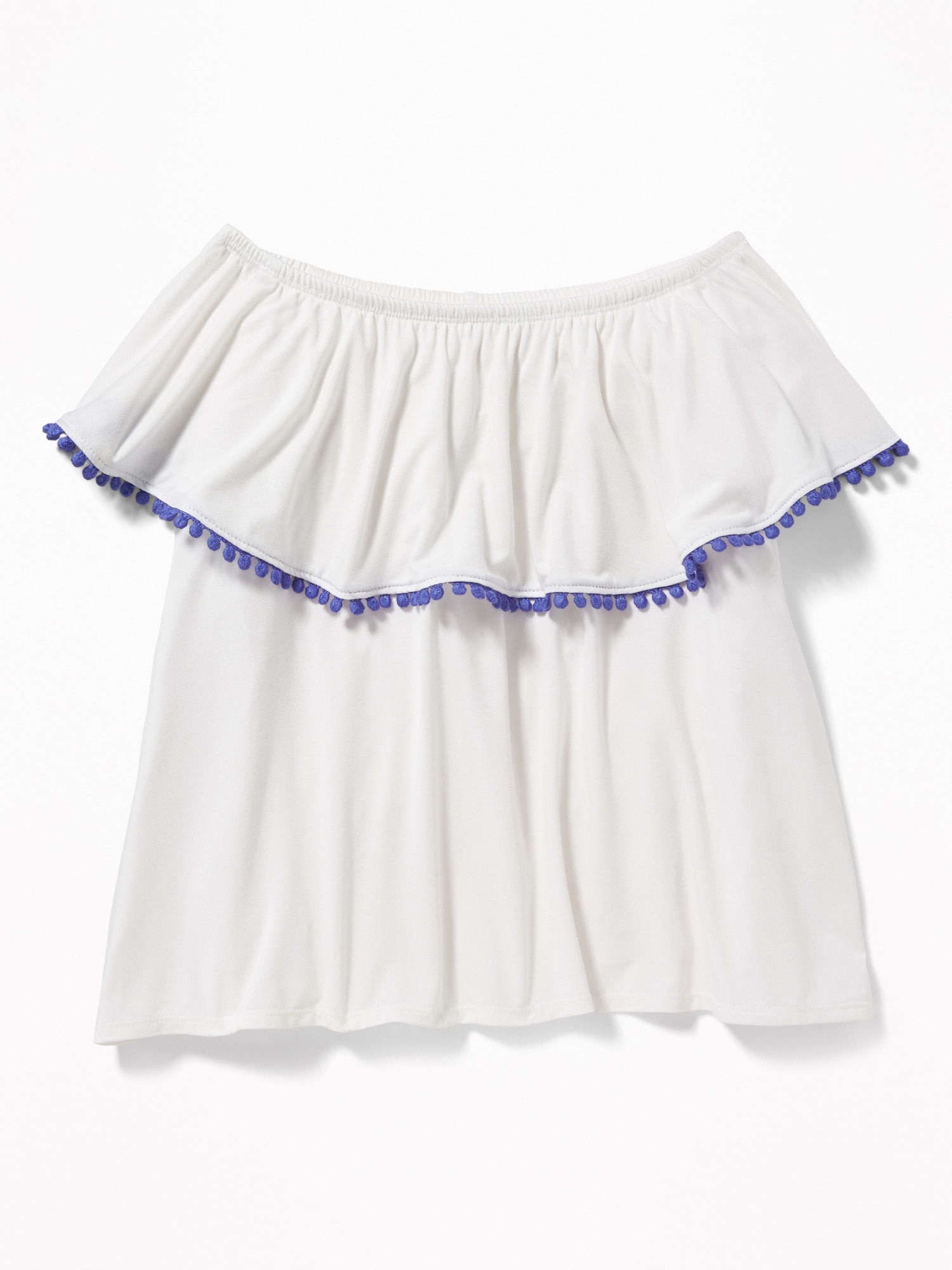 Ruffled Off-the-Shoulder Top for Girls | Old Navy