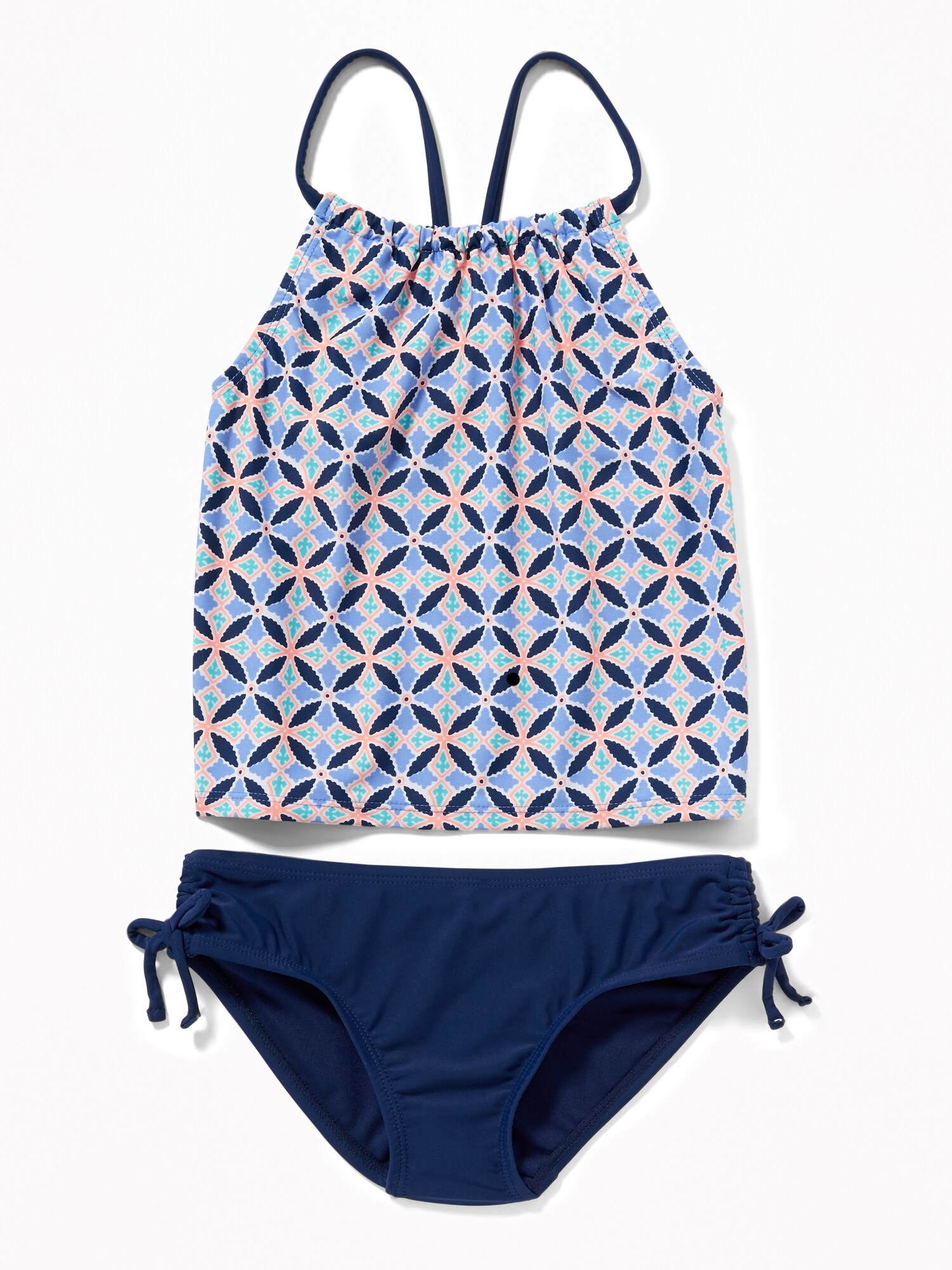 Ruched Side-Tie Tankini for Girls | Old Navy