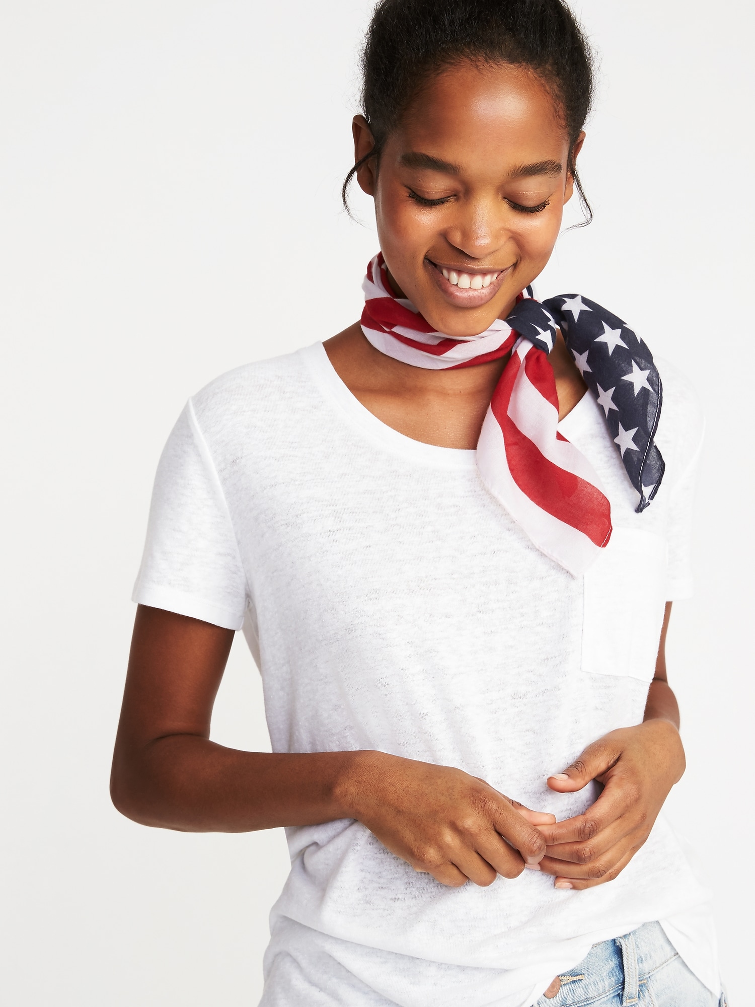 Lightweight Printed Neckerchief for Women | Old Navy