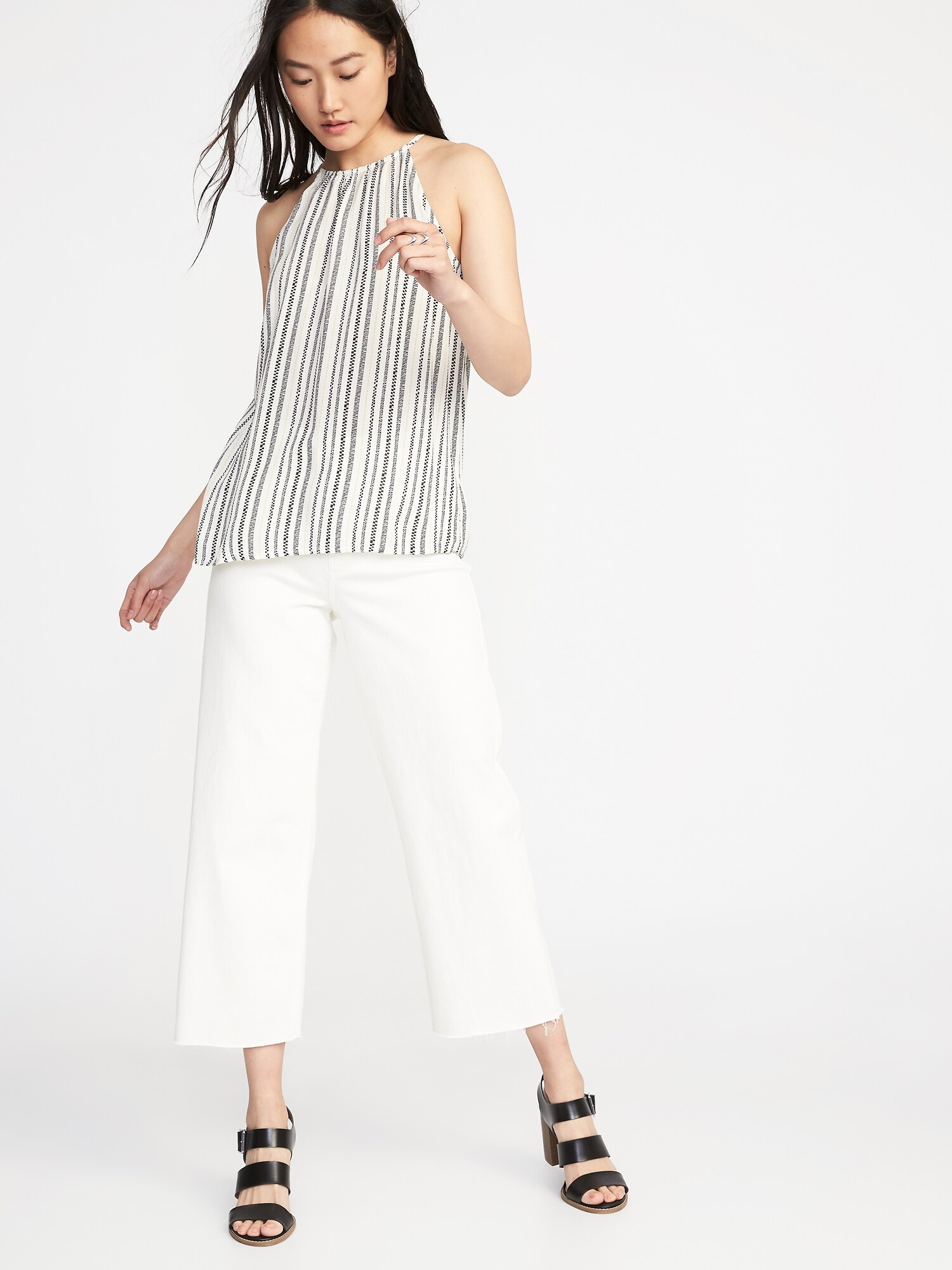 Relaxed High-Neck Swing Cami for Women | Old Navy