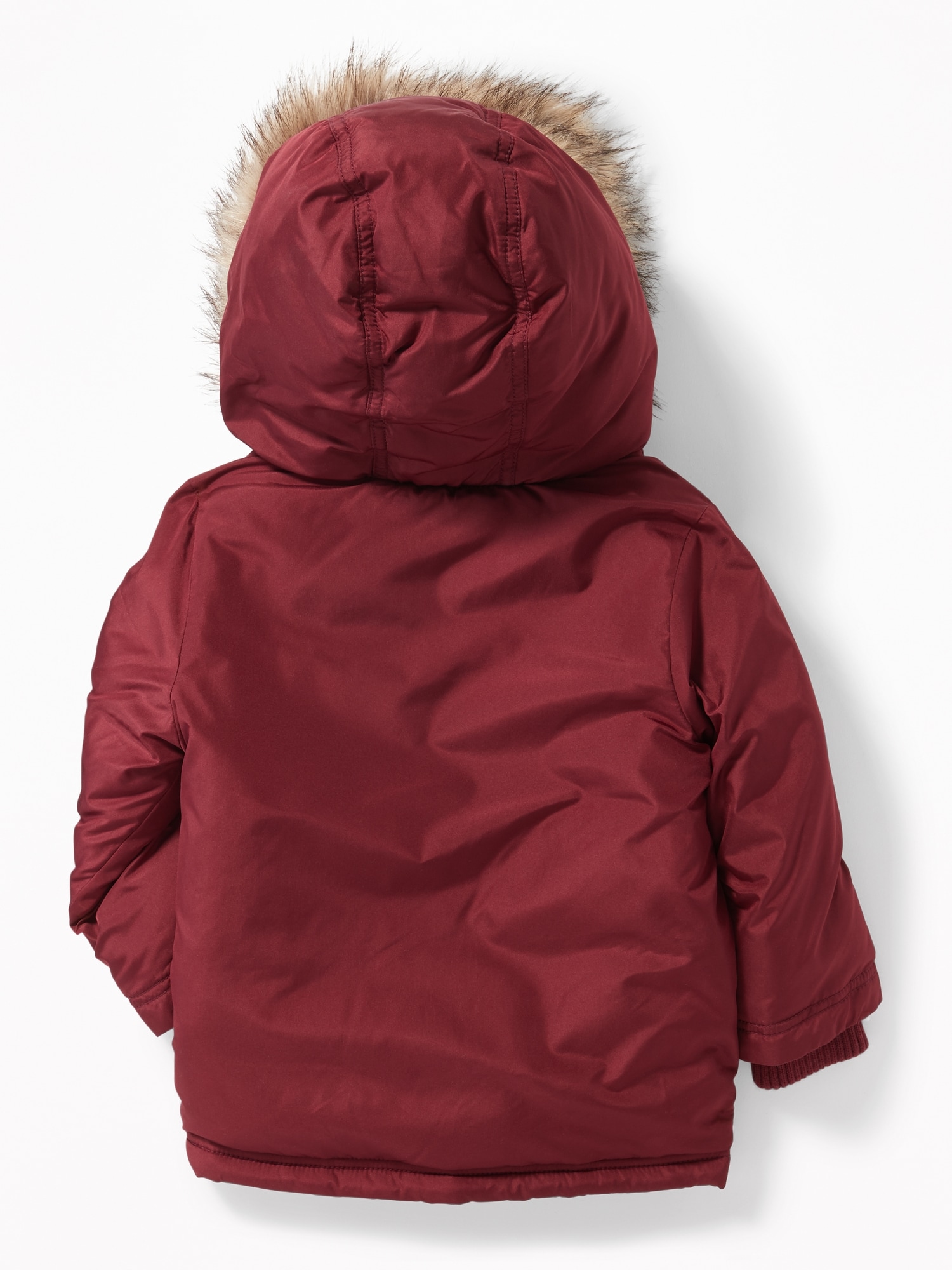 Hooded Faux-Fur Trim Snow Jacket for Toddler Boys | Old Navy