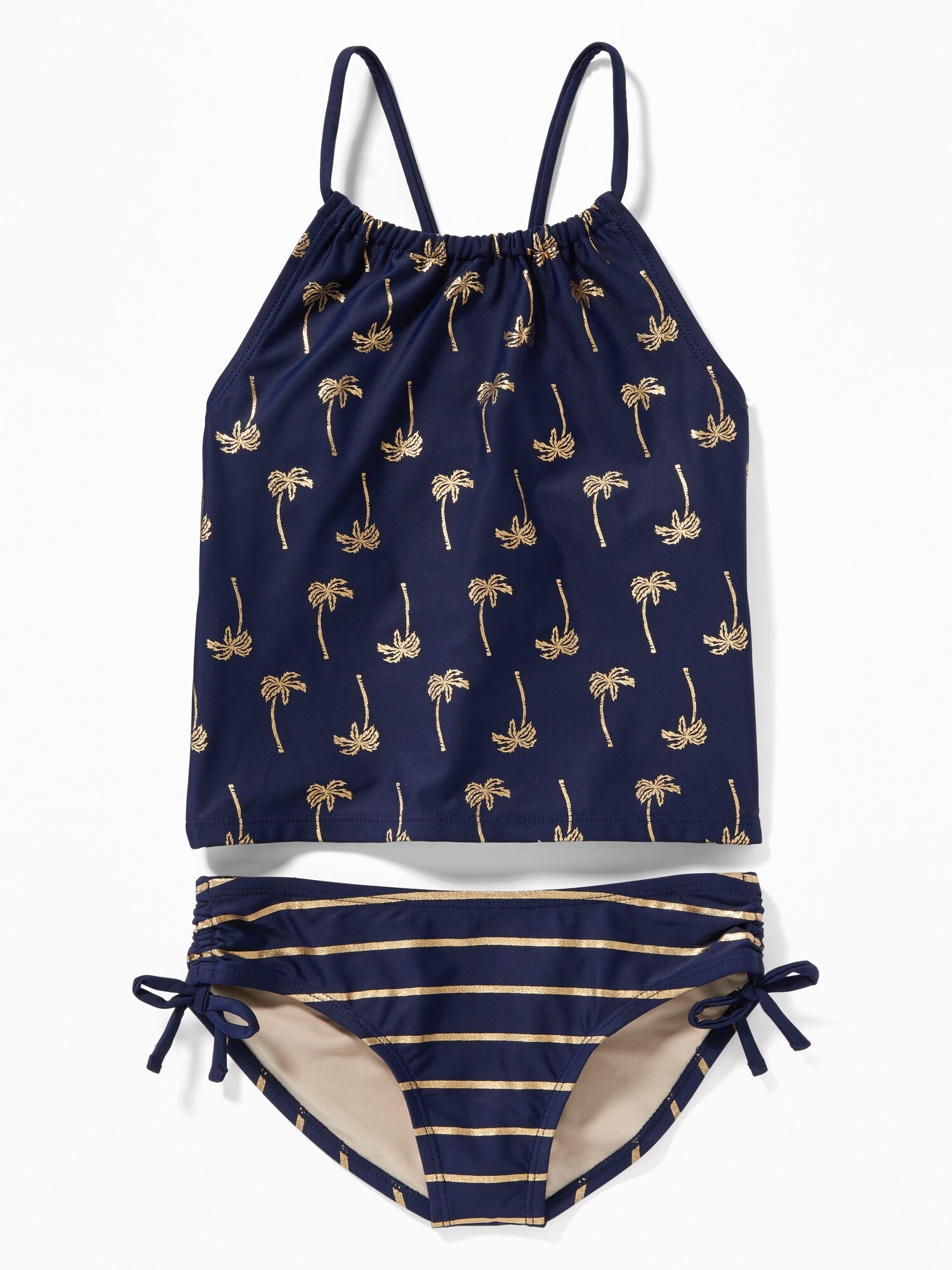Mixed-Print Tankini for Girls | Old Navy