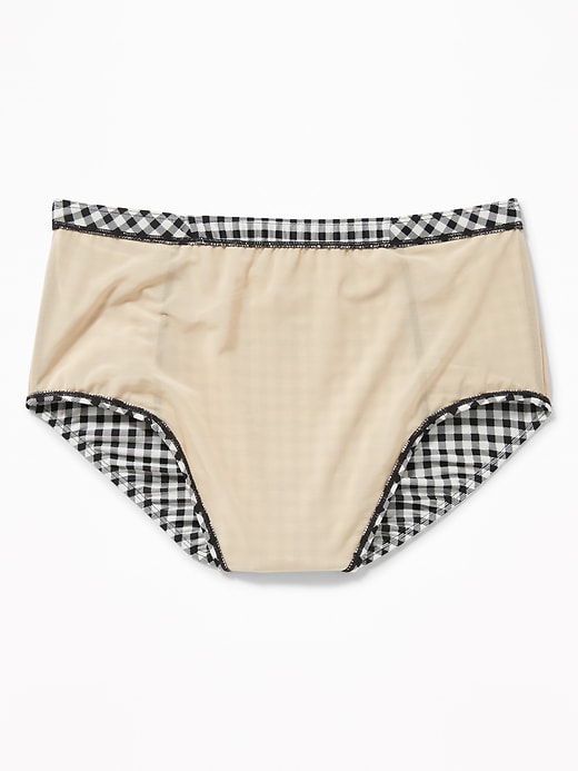 High-Waisted Secret-Smooth Plus-Size Swim Bottoms | Old Navy