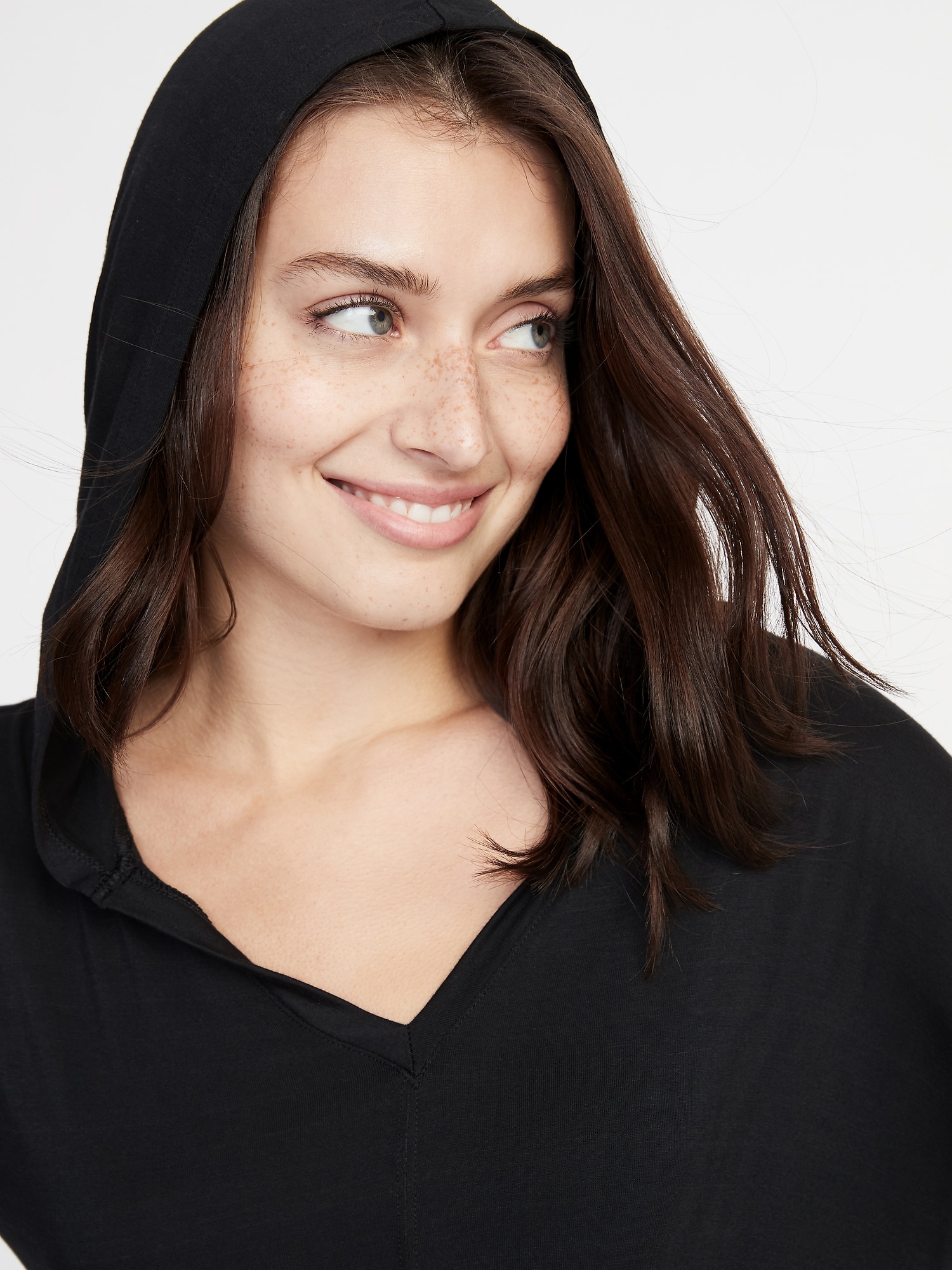 Jersey Drawstring-Hem Pullover Hoodie for Women | Old Navy