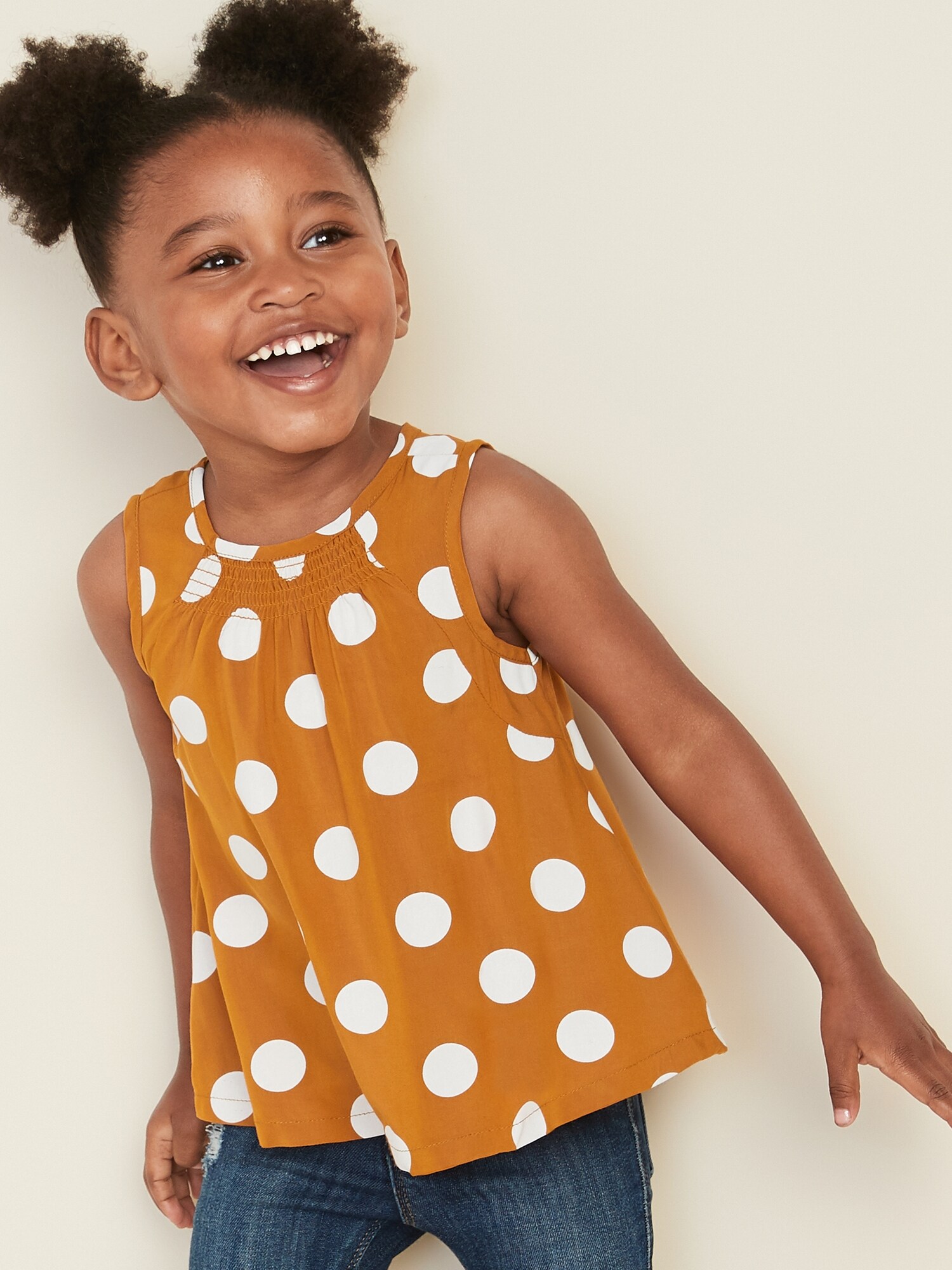 Smocked Sleeveless Top for Toddler Girls | Old Navy