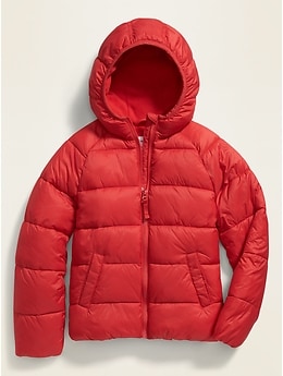 buy and offers OLD NAVY Pink Frost-Free Hooded Quilted Puffer Jacket ...