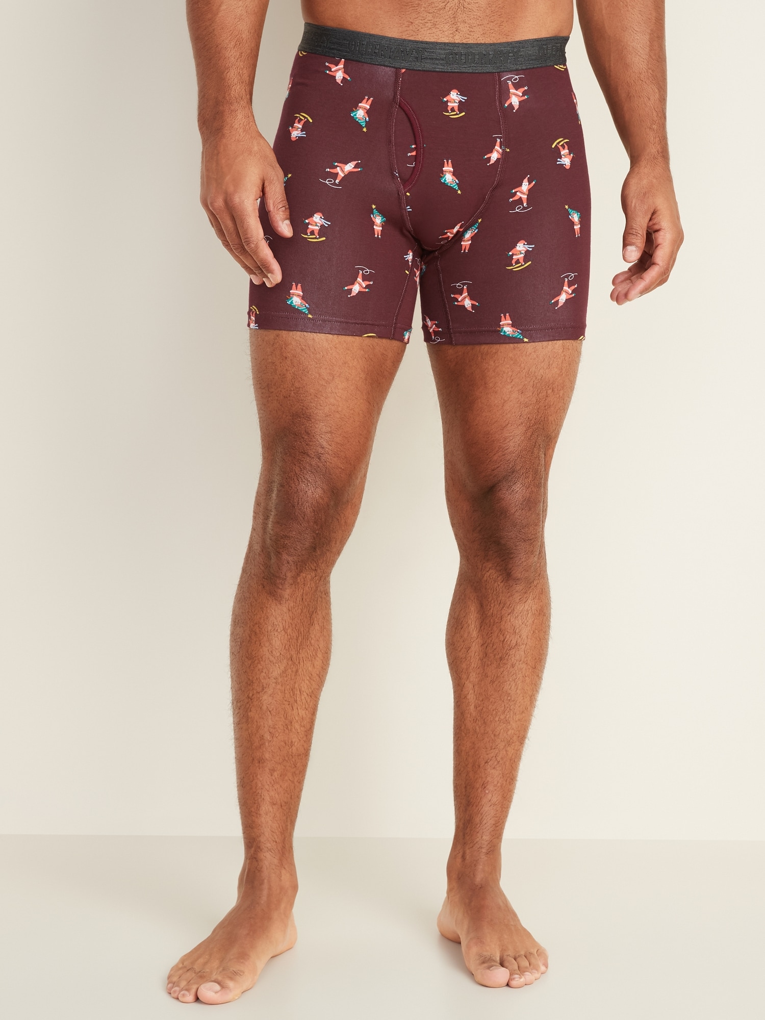 Soft-Washed Boxer Briefs - 6-inch inseam | Old Navy