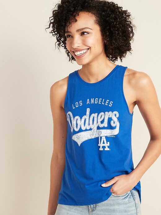 MLB® Team Graphic High-Neck Tank Top for Women | Old Navy