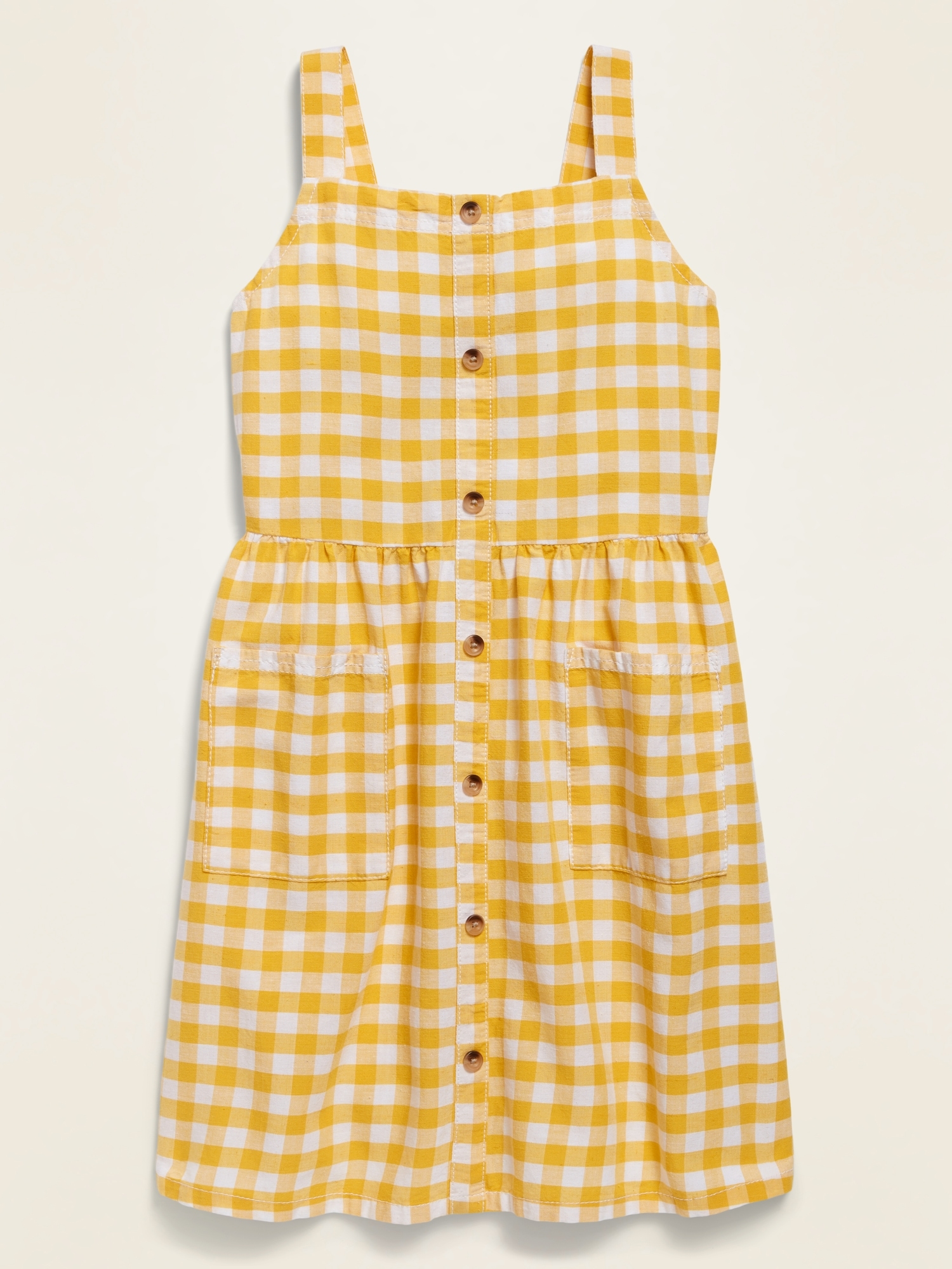 Sleeveless Button-Front Dress for Girls | Old Navy