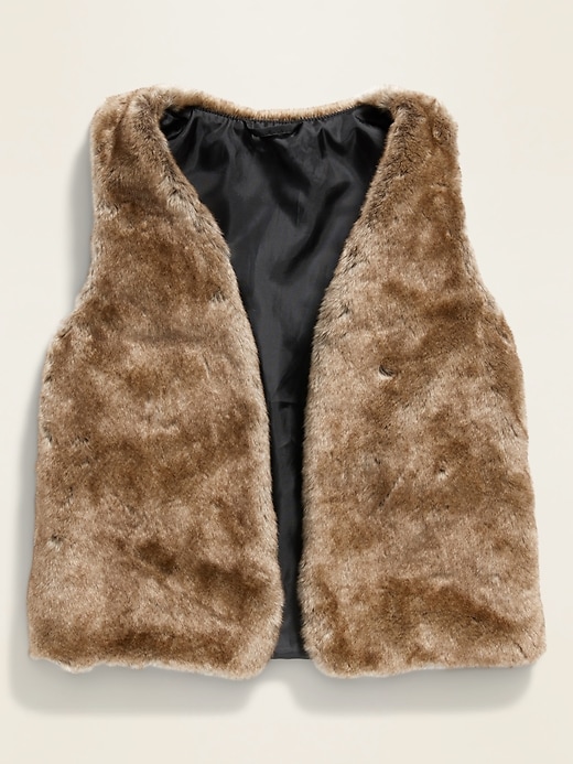 Faux-Fur Vest for Girls | Old Navy