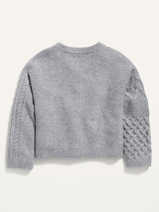 Cable-Knit Crew-Neck Sweater for Girls | Old Navy