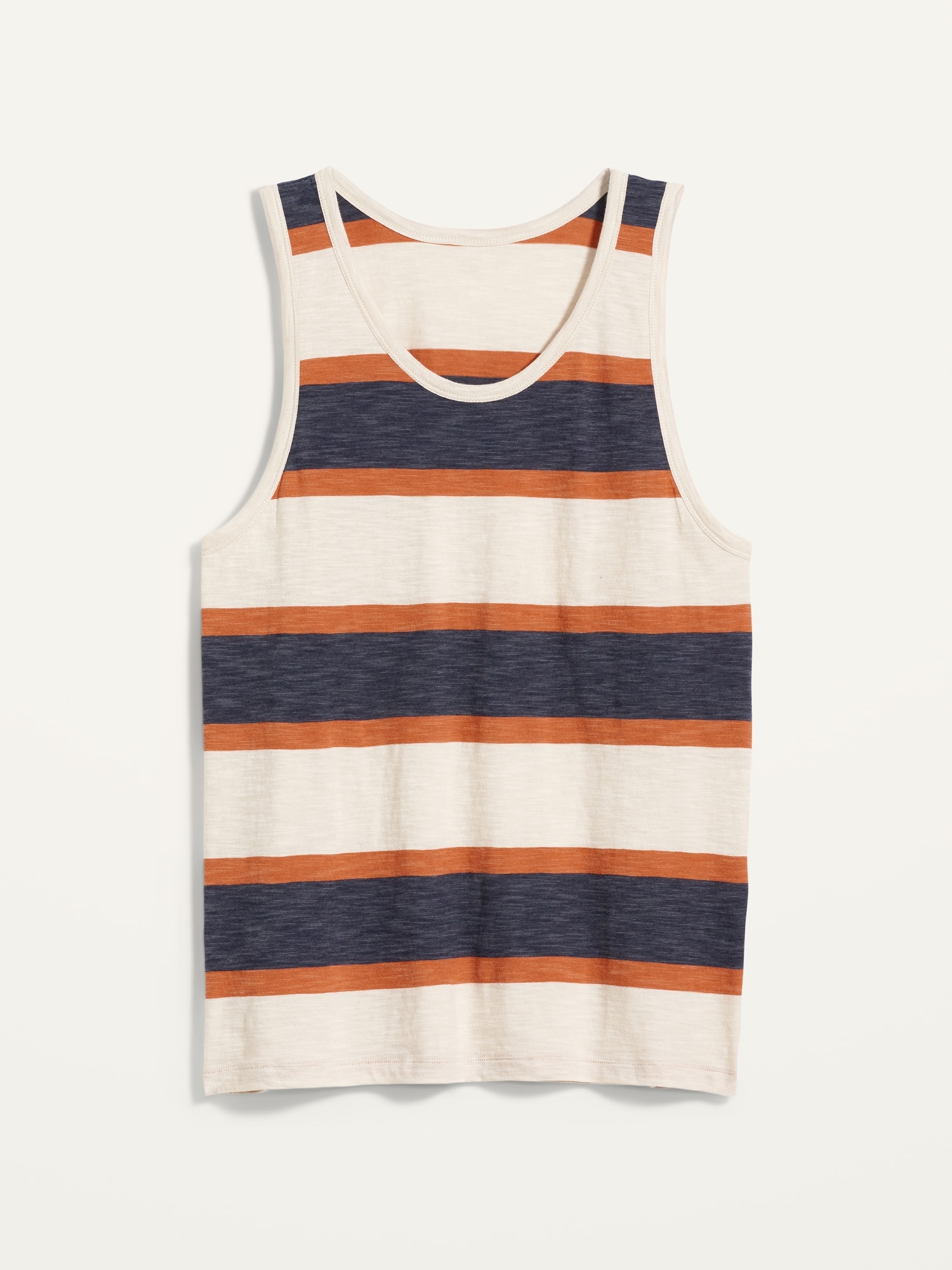 Soft-Washed Striped Slub-Knit Tank Top for Men | Old Navy