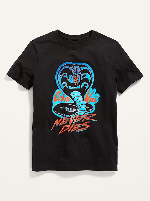 Old Navy Cobra Kai™ Gender-Neutral Graphic Tee for Kids - 716879002110