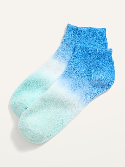 Plush Loop-Terry Ankle Socks for Women | Old Navy