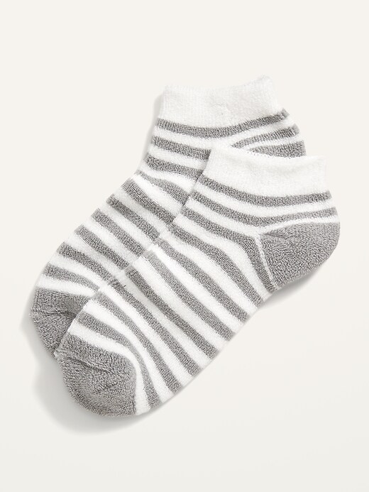 Plush Loop-Terry Ankle Socks for Women | Old Navy