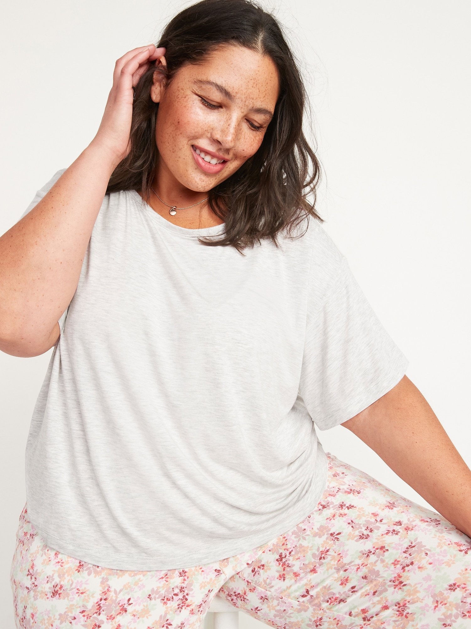 Loose Sunday Sleep Ultra-Soft Pajama Top | Old Navy