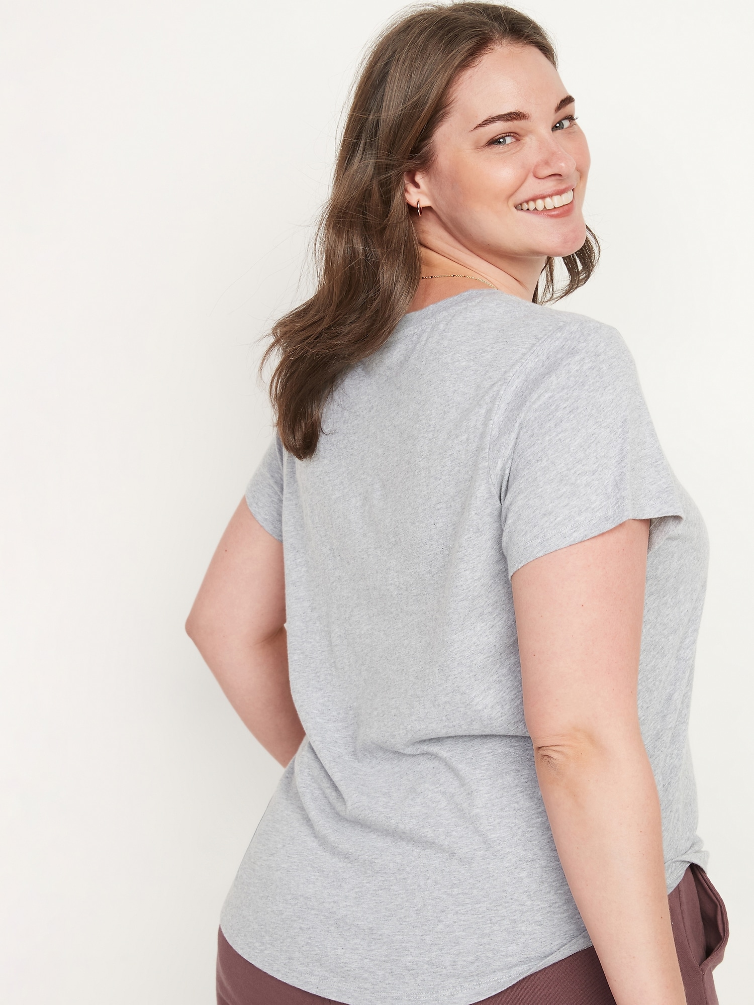 EveryWear Graphic Crew Neck T Shirt For Women Old Navy