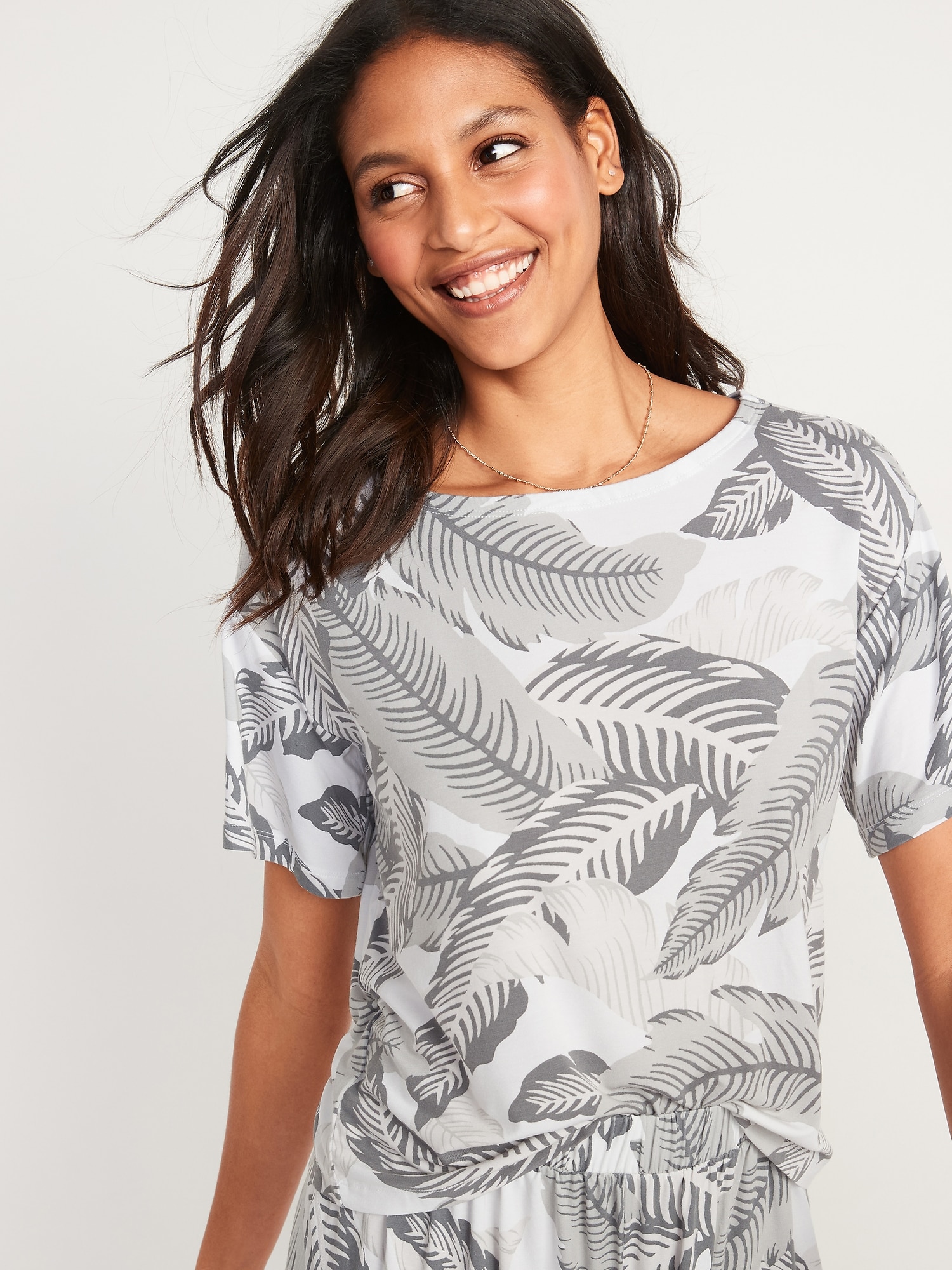 Loose Sunday Sleep Ultra-Soft Pajama Top | Old Navy