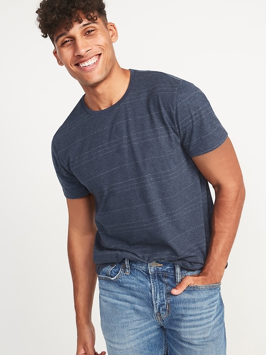 Old Navy - Soft-Washed Printed Crew-Neck T-Shirt for Men