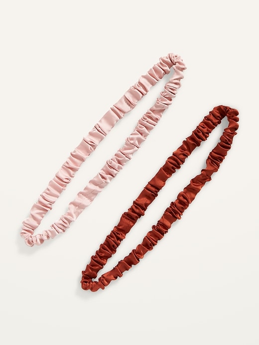 Old Navy - Satin Scrunchie Headbands 2-Pack for Women